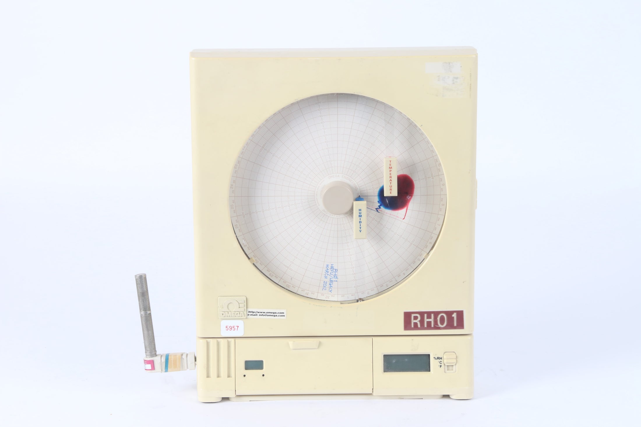 Omega CT485-RS Temperature & Humidity Chart Recorder – NTC Tech