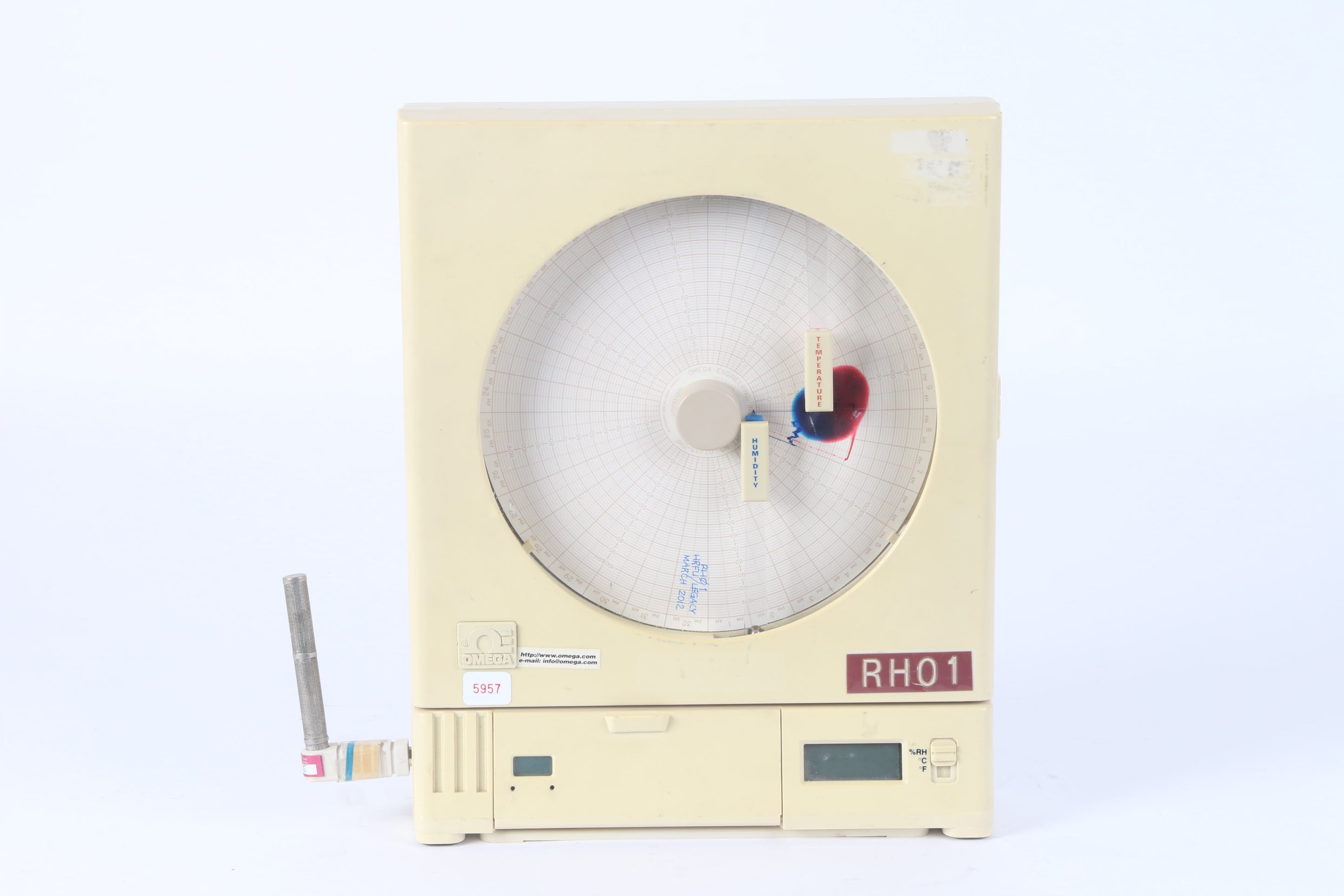 Omega CT485-RS Temperature & Humidity Chart Recorder – NTC Tech