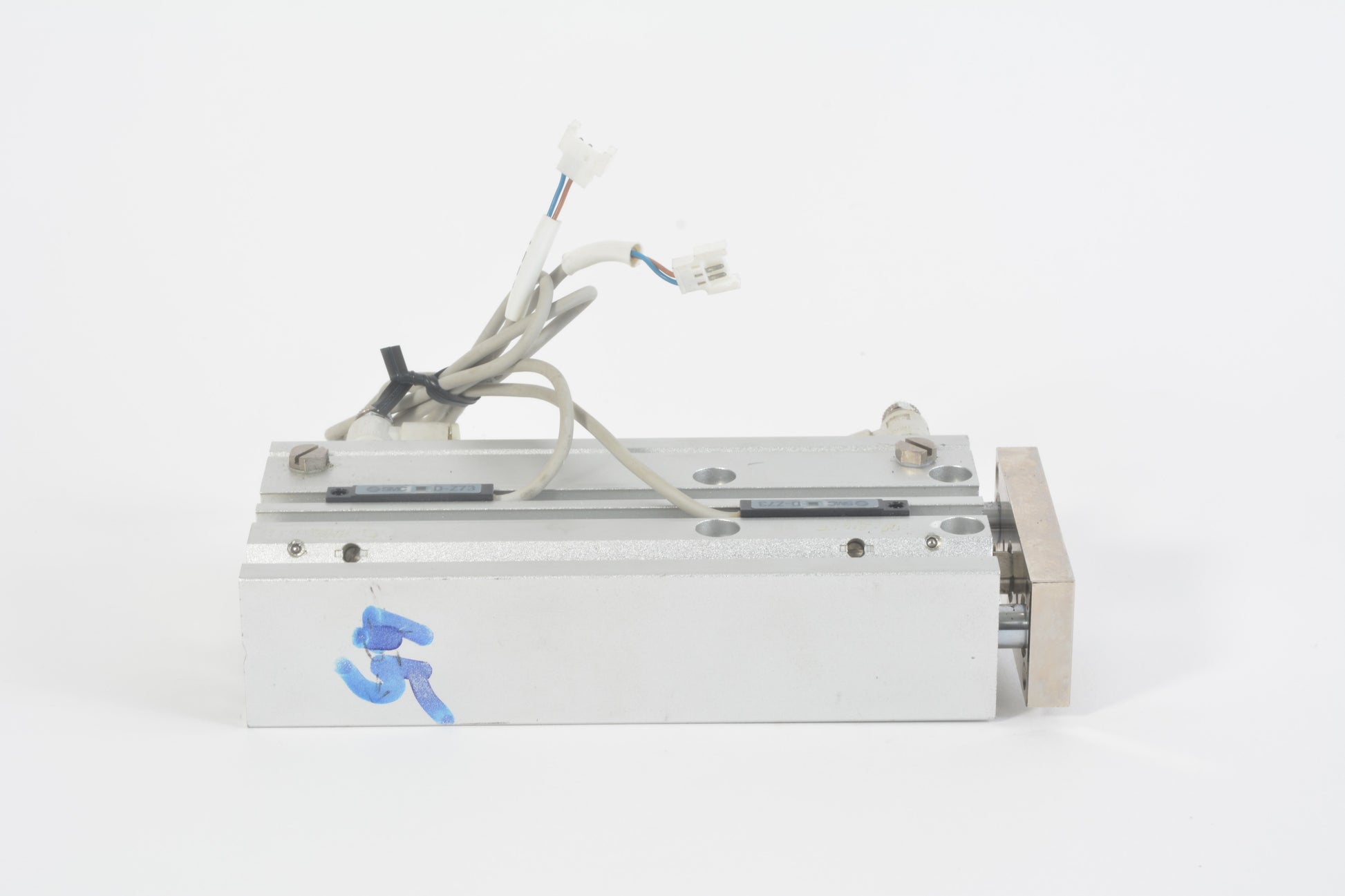 SMC MGPL16-75A-Z73 Pneumatic Actuator w/ 2X D-Z73 Magnetic Reed Switch ...