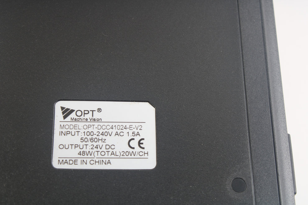 Opt Machine Vision OPT-DCC41024-E-V2 Controller W/ 2x OPT-LXT1502021-W ...