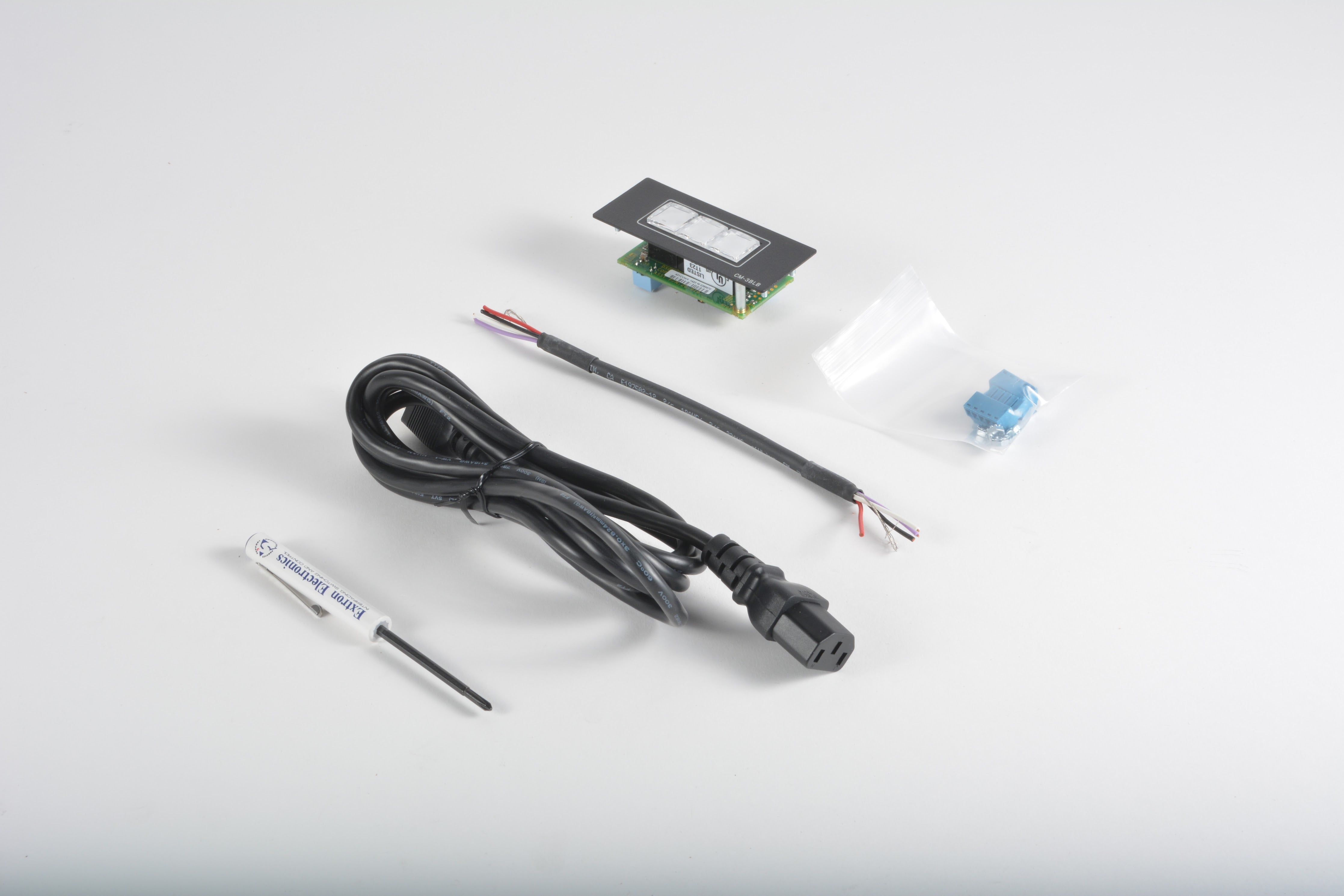 New Extron CM-3BLB Black Three-Button, Double Space Control Module 70- – NTC Tech