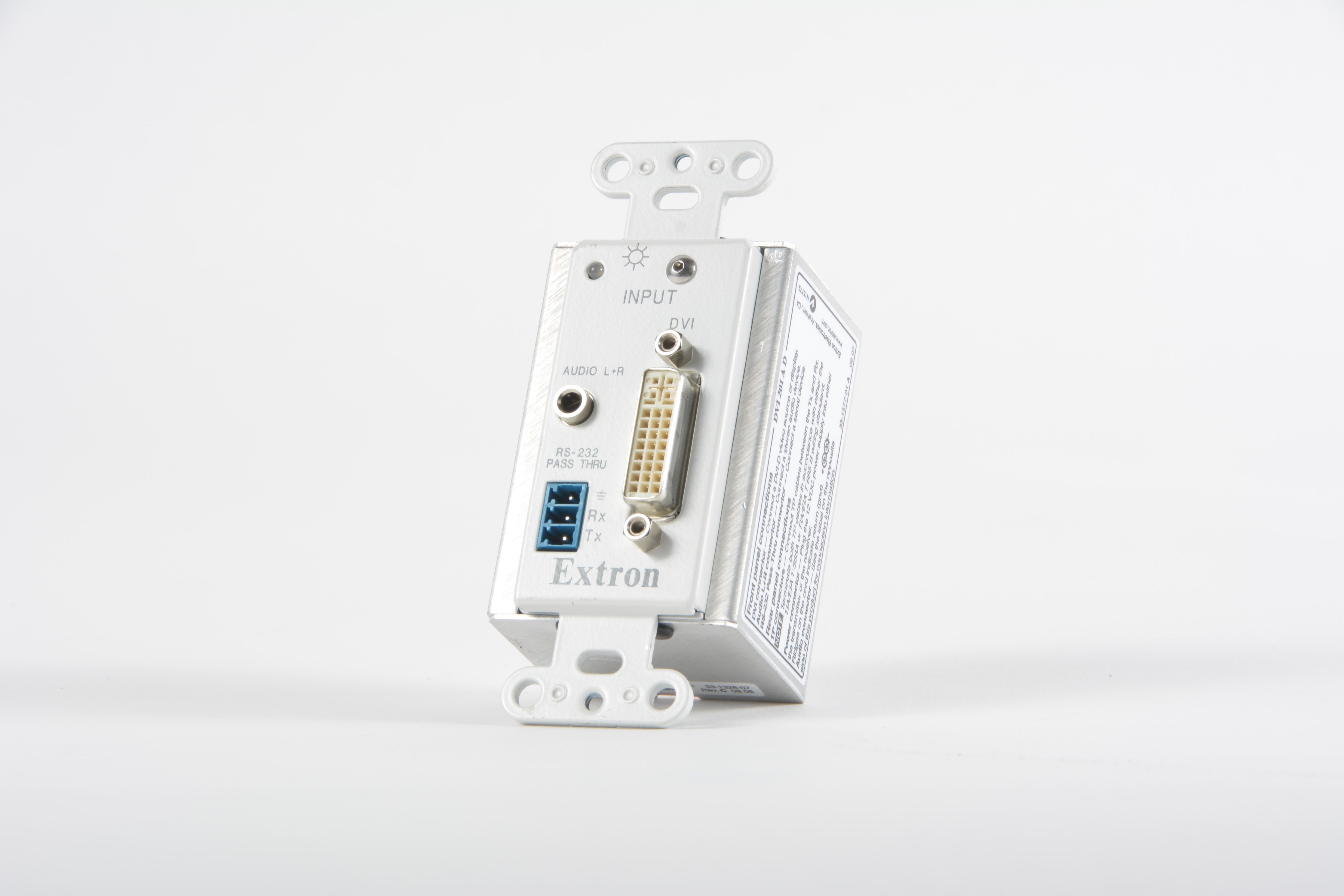 Extron DVI 201 a D Tx/Rx Twisted Pair Extender Set 60-865-03 - White ...