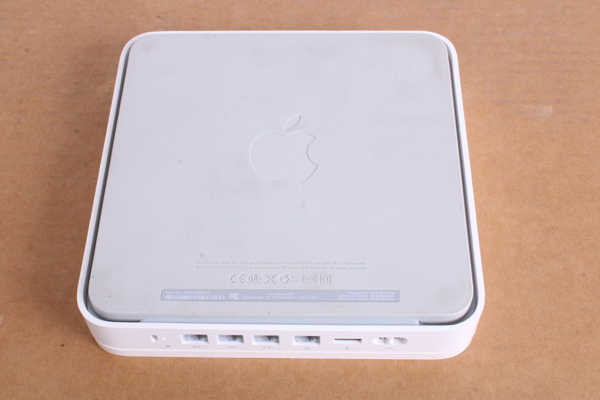 Apple A1409 AirPort 2TB Time Capsule Dual Band 4th Gen 802.11n – NTC Tech