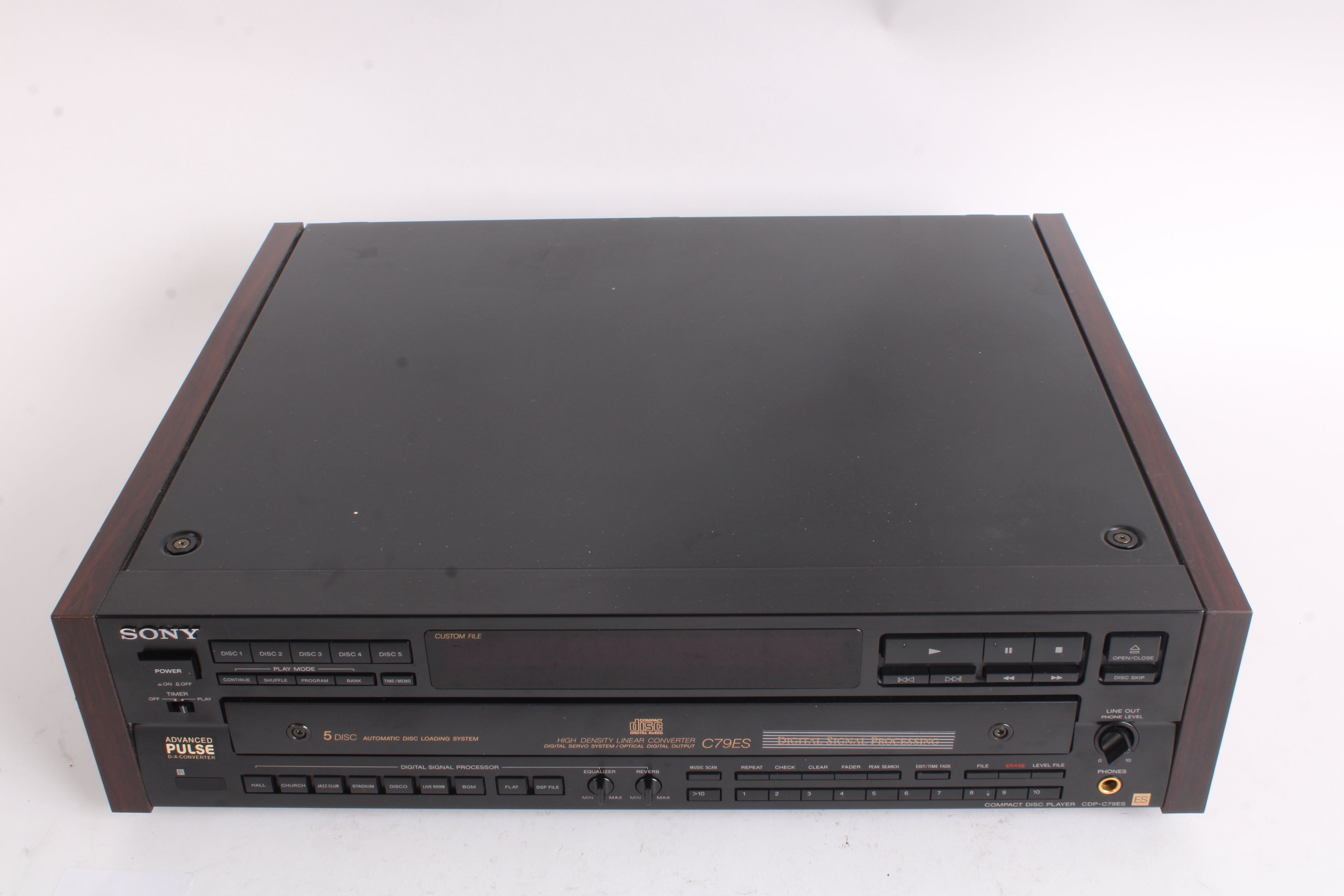 Sony CDP-C79ES Compact Disc Player - Vintage Audio - No Remote - CD Pl ...