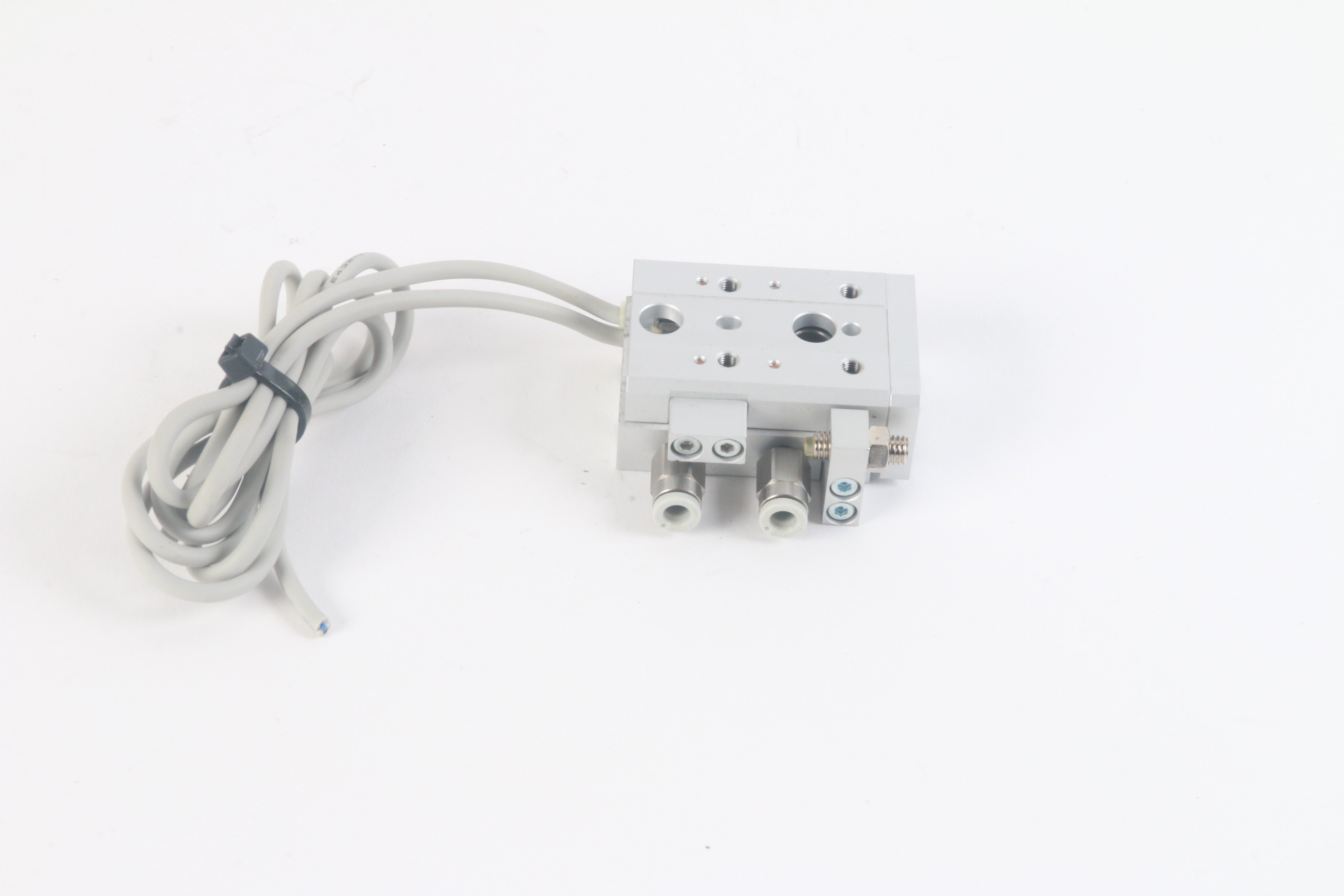 SMC MXS6-10AS Slide Table Cylinder W/ 2x SMC D-M9N Auto Switch Sensors ...