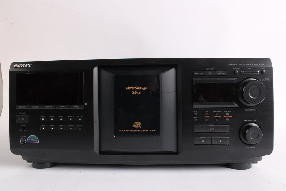 Sony CDP-CX400 400 CD Compact Disc Player - AS IS Parts – NTC Tech