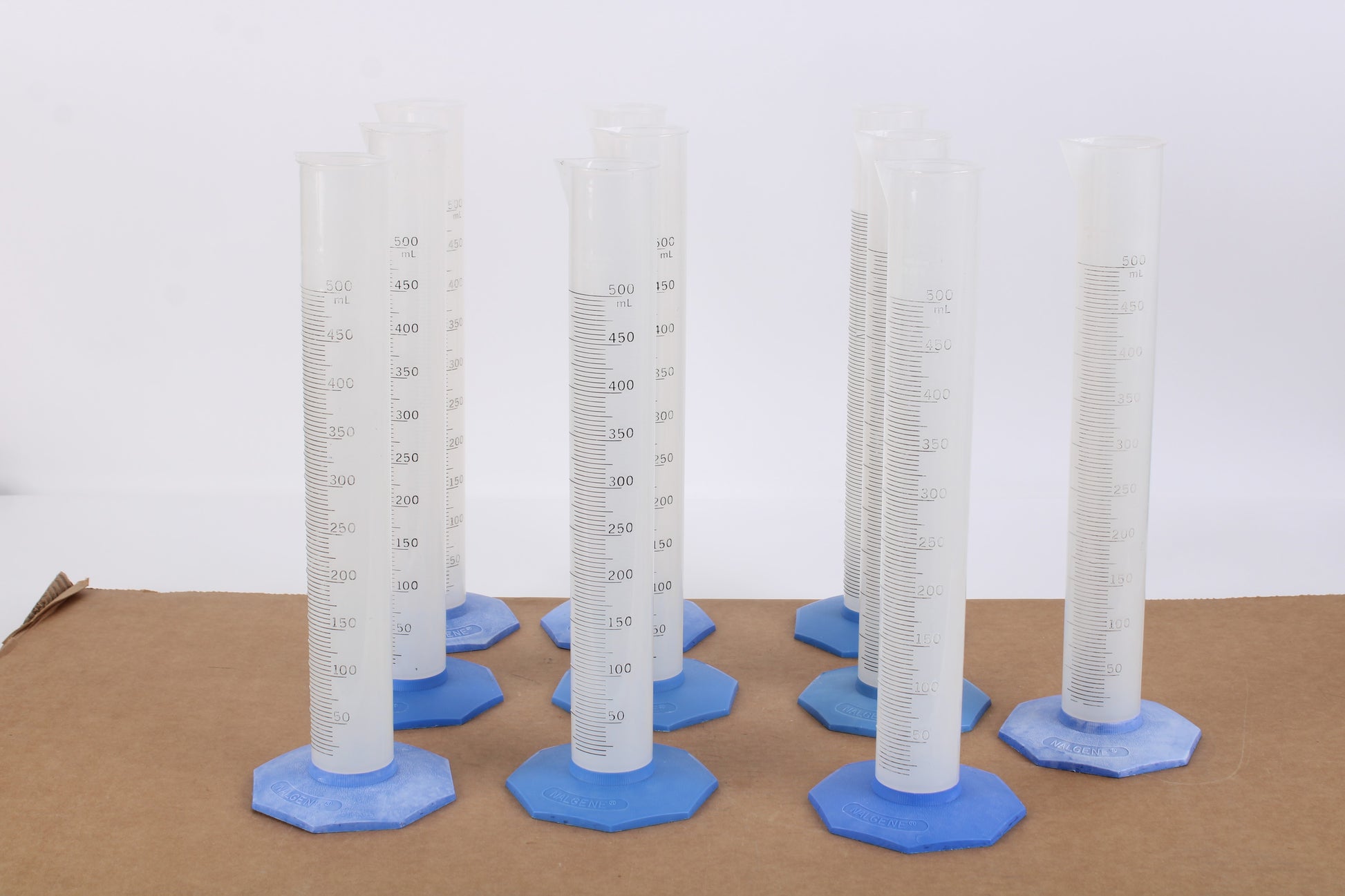 Thermo Scientific Nalgene Graduated Cylinder 500mL TC/TD 20C 3662-0500 ...