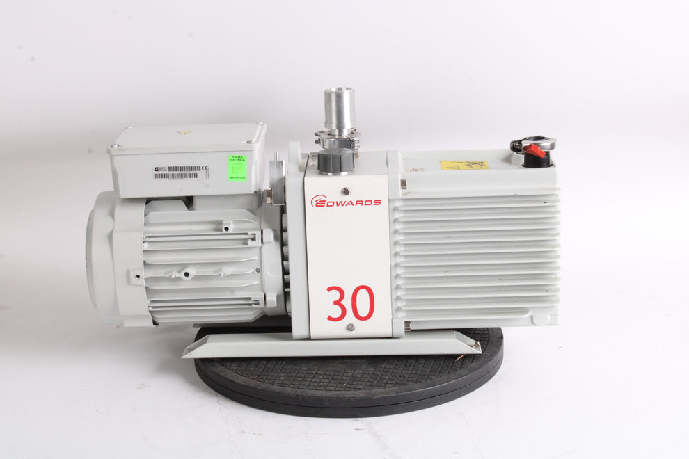 Edwards E2M30 Dual Stage Rotary Vane Vacuum Pump A374-15-903 – NTC Tech