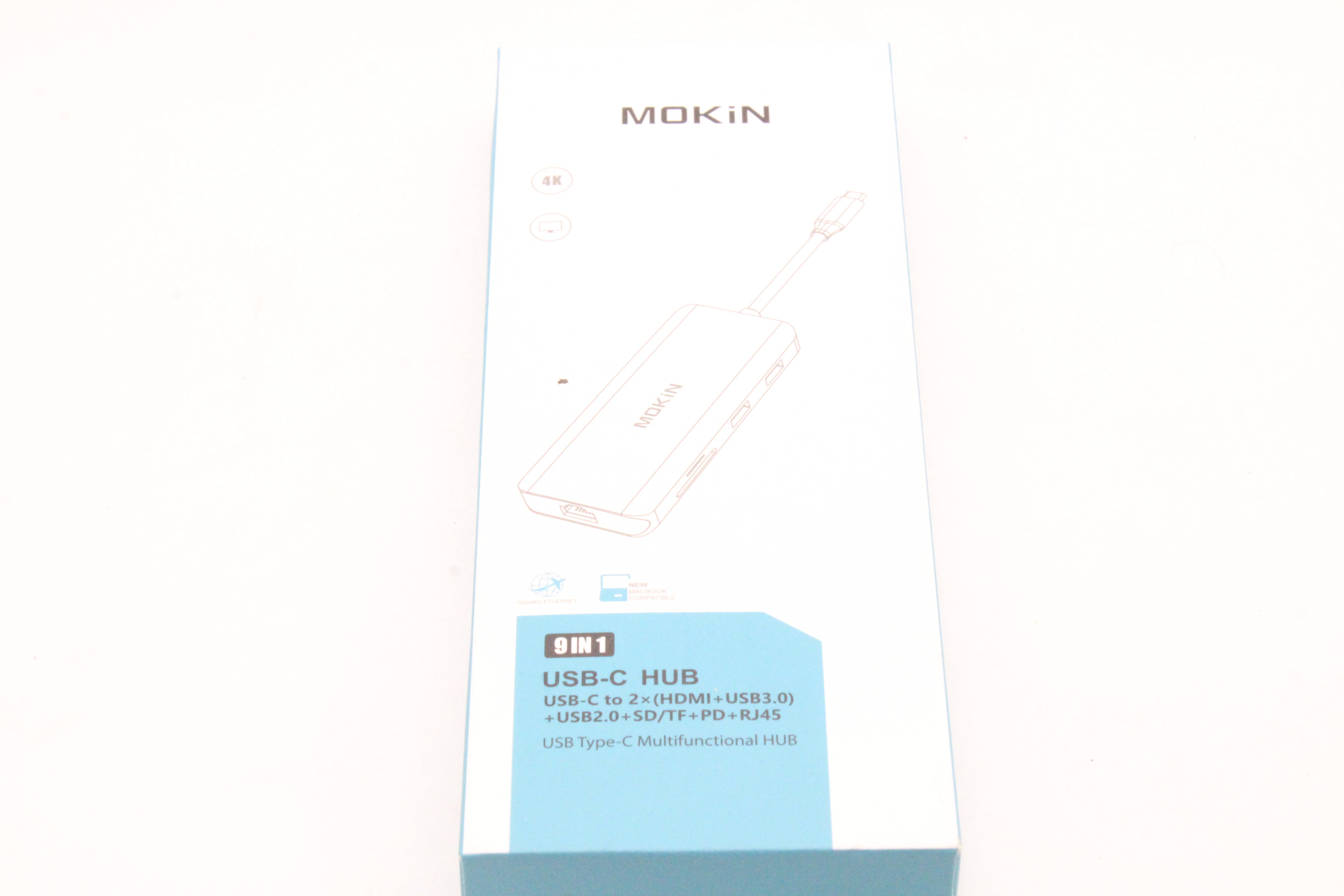 Mokin MUC0305 USB-C to Dual HDMI, Ethernet, 3 USB and SD/TF Card Reade ...