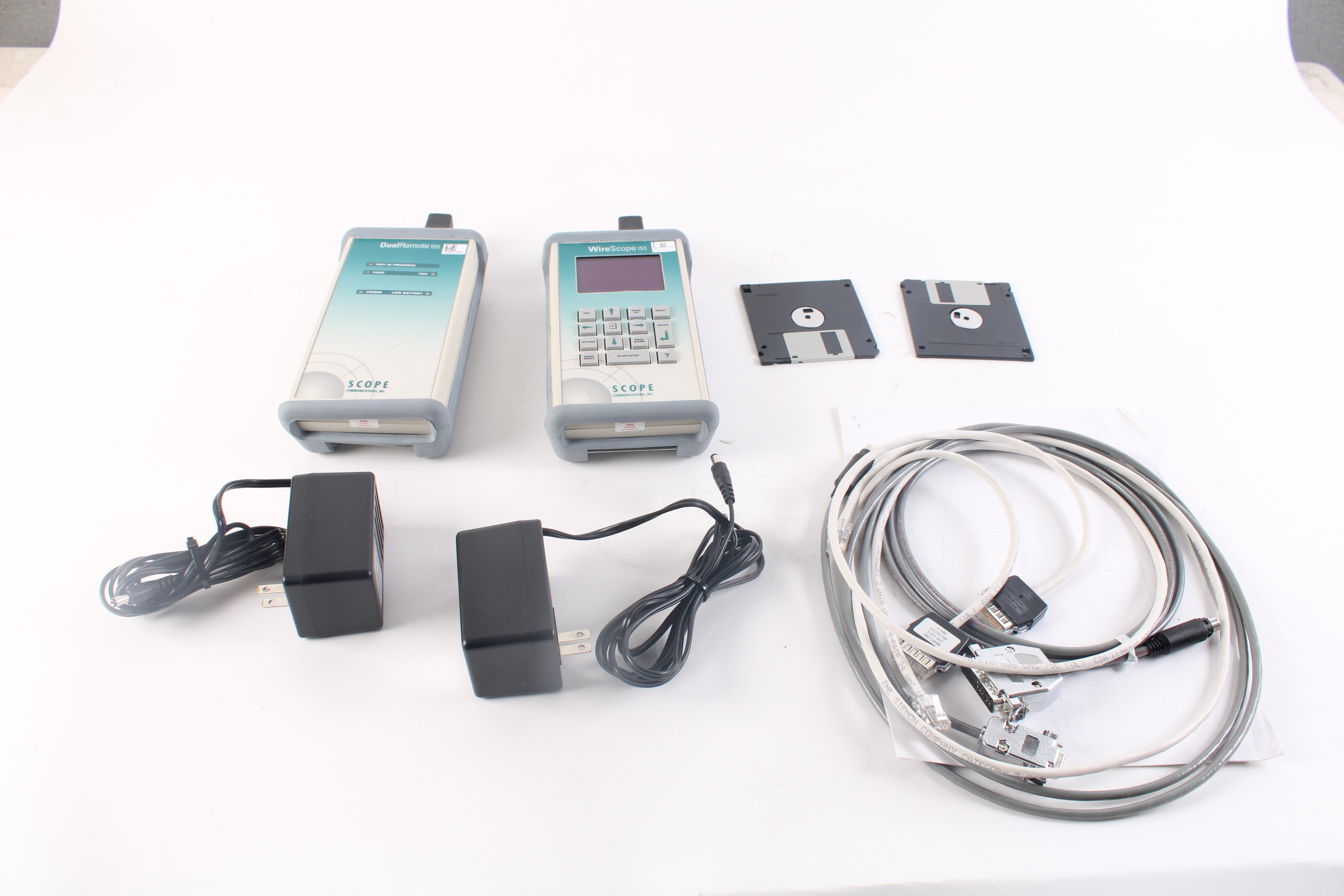 Scope Communications WireScope 155/Dual Remote 155 W/ Accessories - AS ...