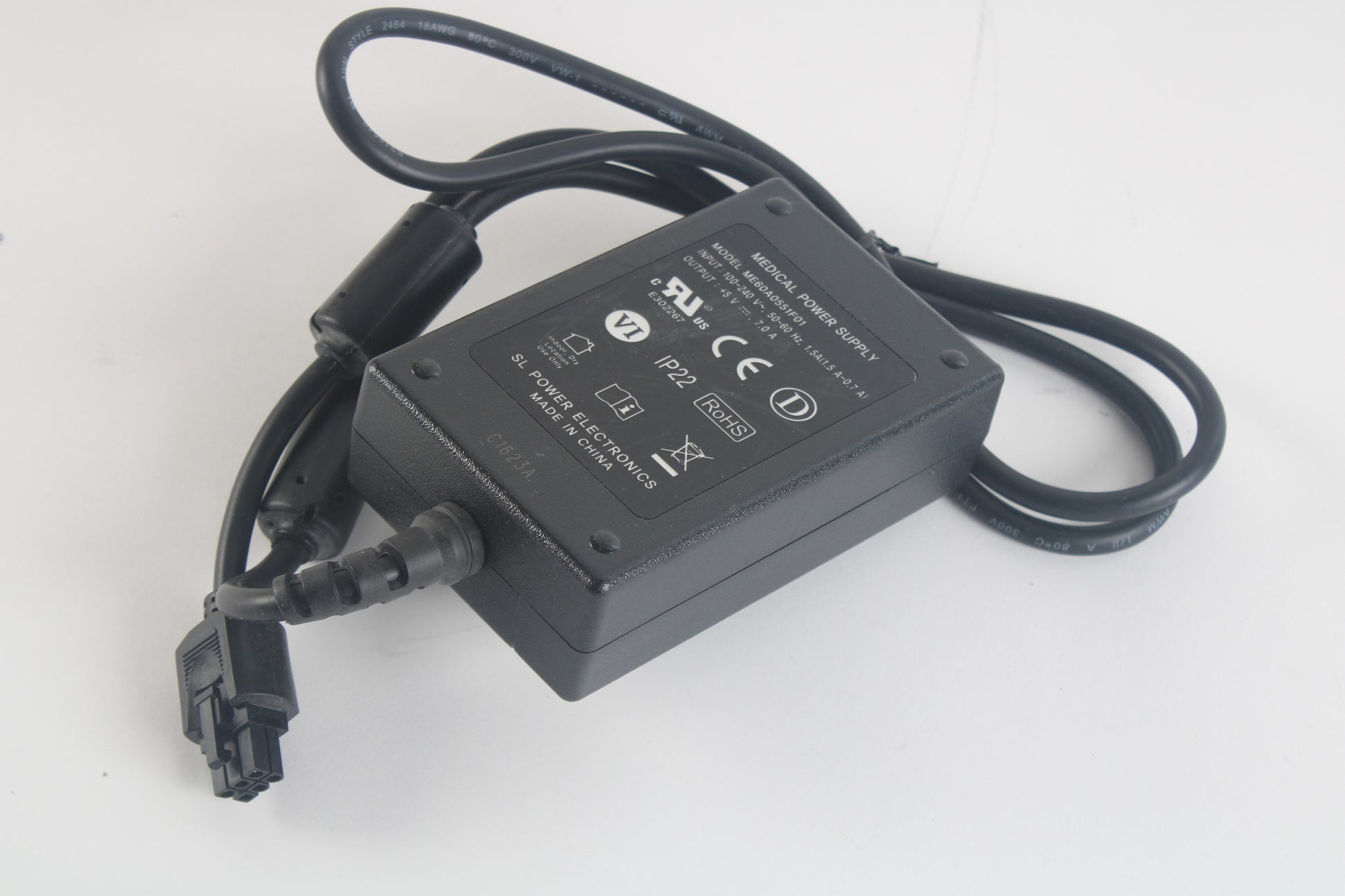 Sager Electronics ME60A0551F01 Multipurpose External Desktop AC-DC Pow ...