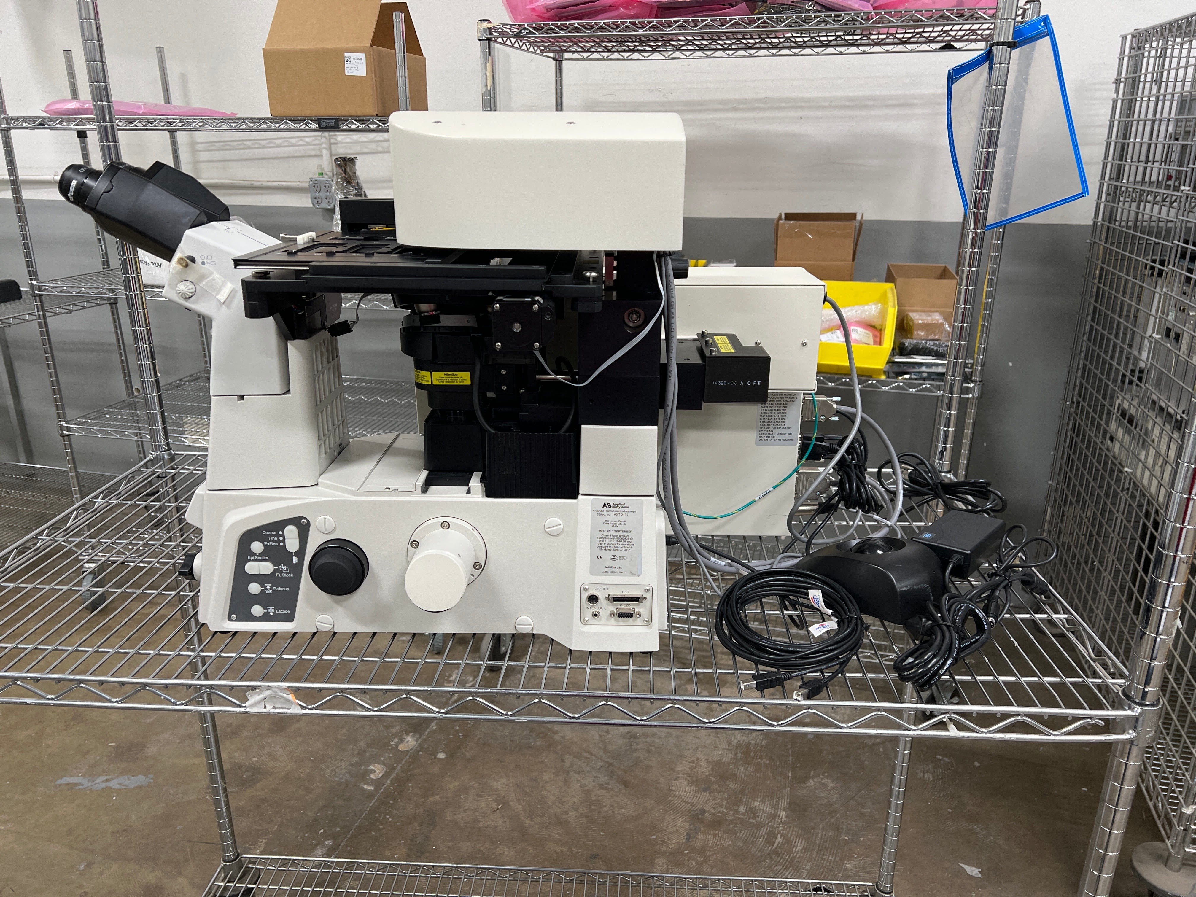 AB ArcturusXT Laser Capture Microdissection (LCM) Nikon Ti-e Microscop ...
