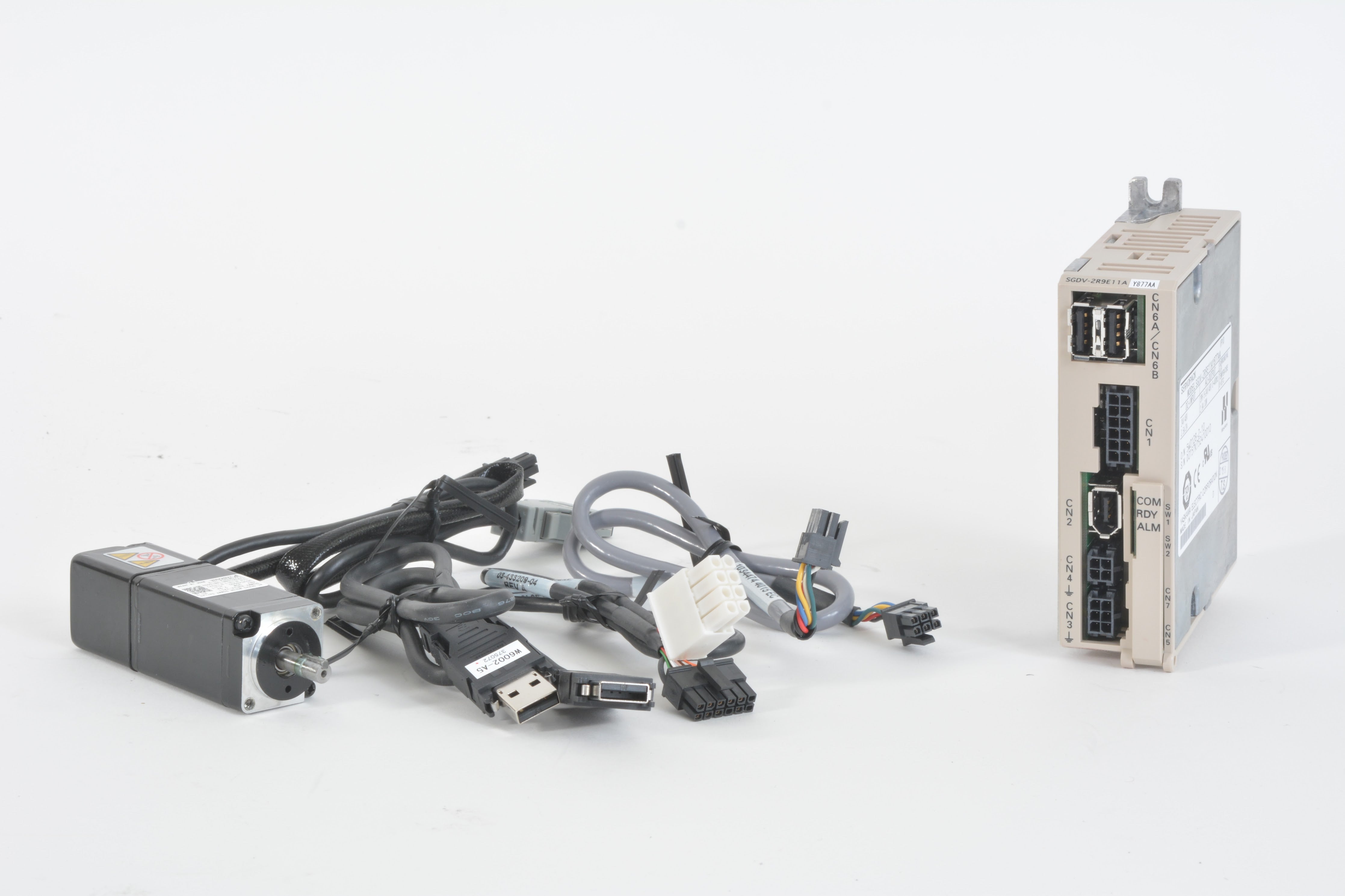 Yaskawa SGDV-2R9E11AY877AA Servo Drive W/ SGMMV-A3E2A-YA11 Motor – NTC Tech