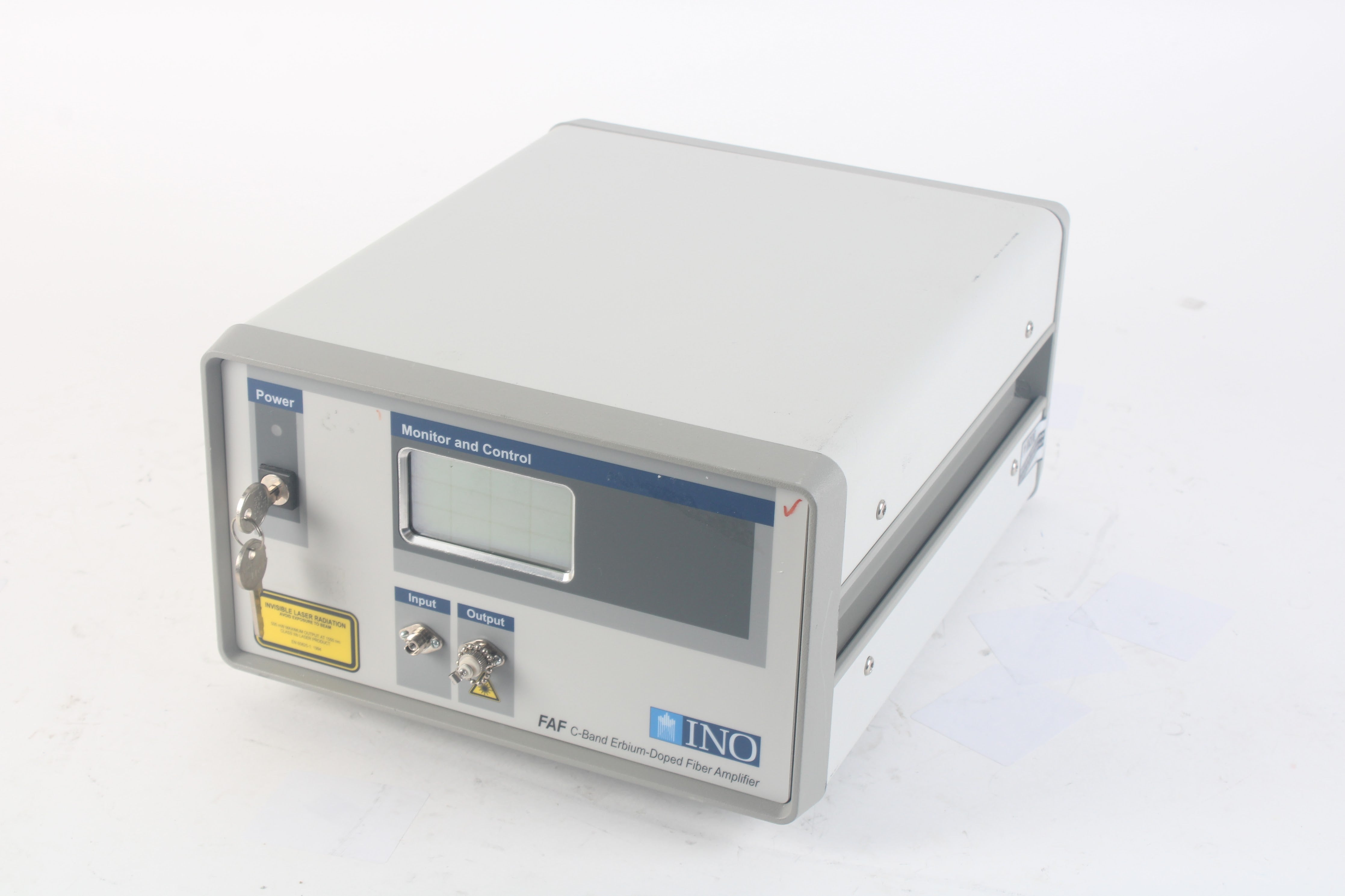 INO FAF C-Band Benchtop Erbium-Doped Fiber Amplifier With Pair of Keys ...