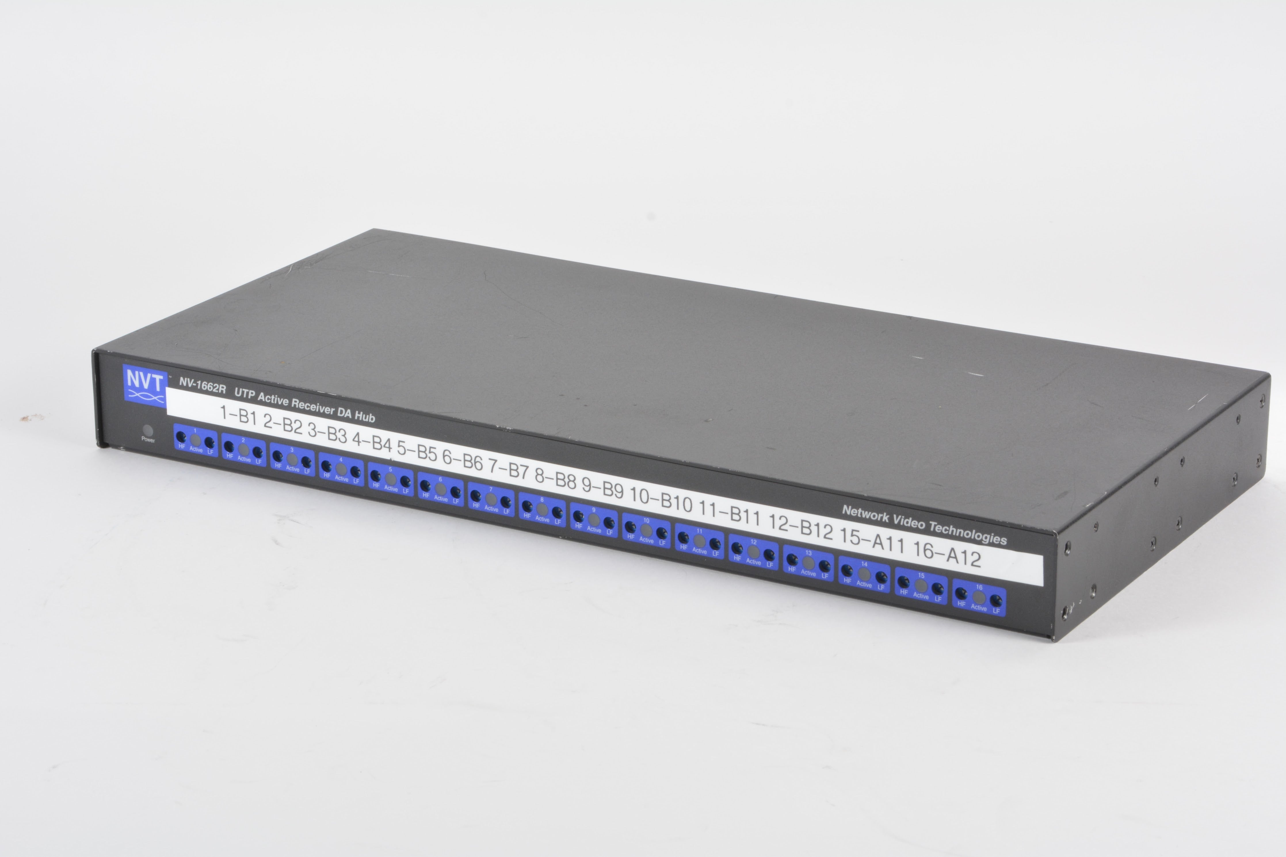 NVT Network Video Technologies Active Receiver DA Hub NV-1662R UTP ...