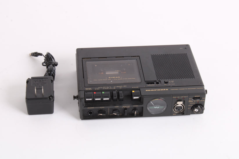 Marantz PMD222 Portable Cassette Recorder With Power Supply – NTC Tech