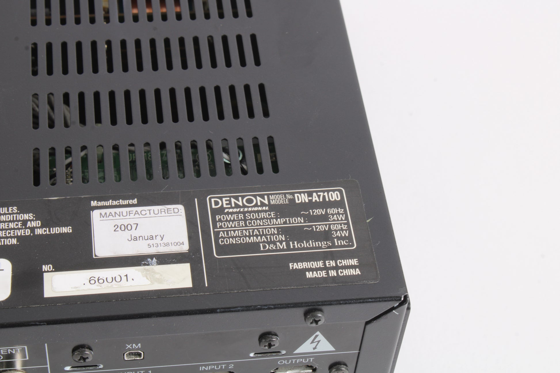 Denon DN-A7100 AV Surround Preamplifer – NTC Tech