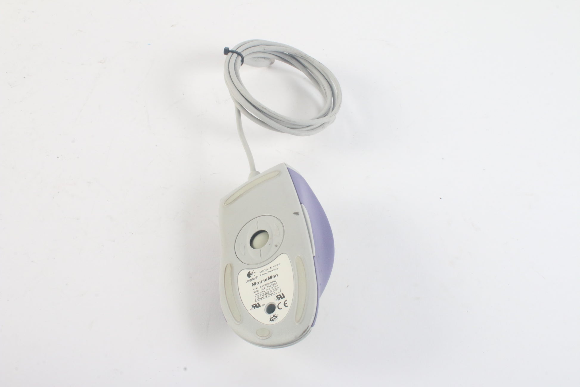 Logitech M-CV46 4 Button Ball MouseMan Mouse 811366-0000 - White – NTC Tech