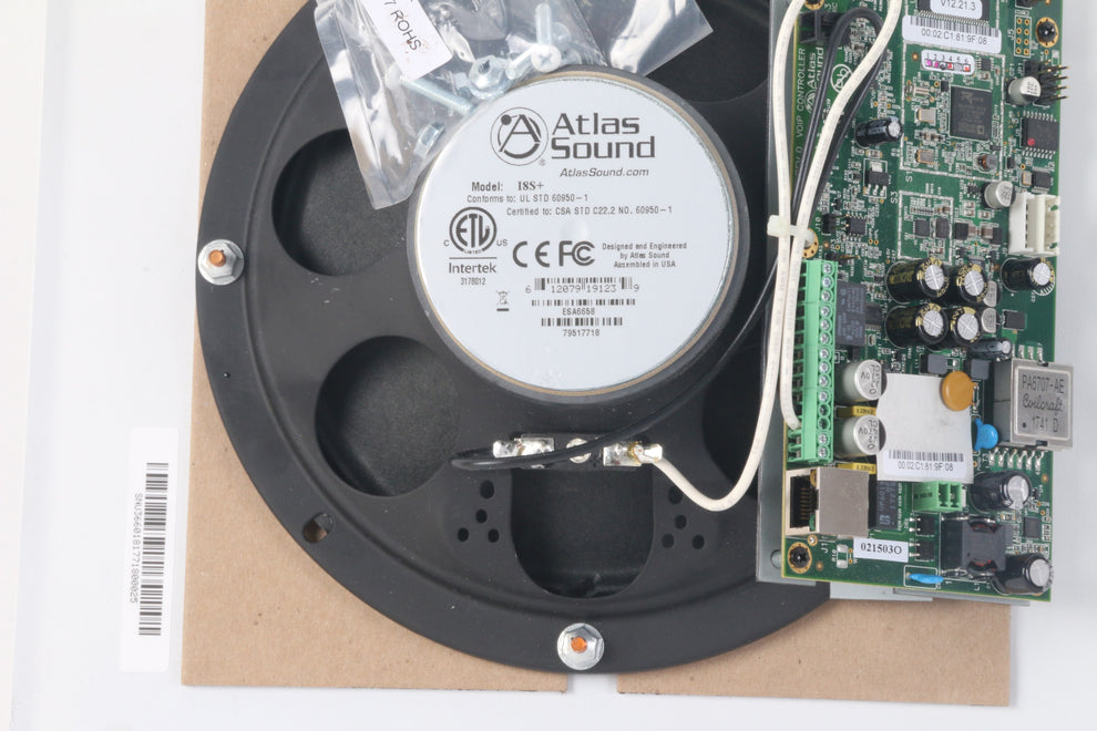 ATlas Sound 18S+ Speaker System W/ IP-SEA-S Surface Mount Enclosure ...