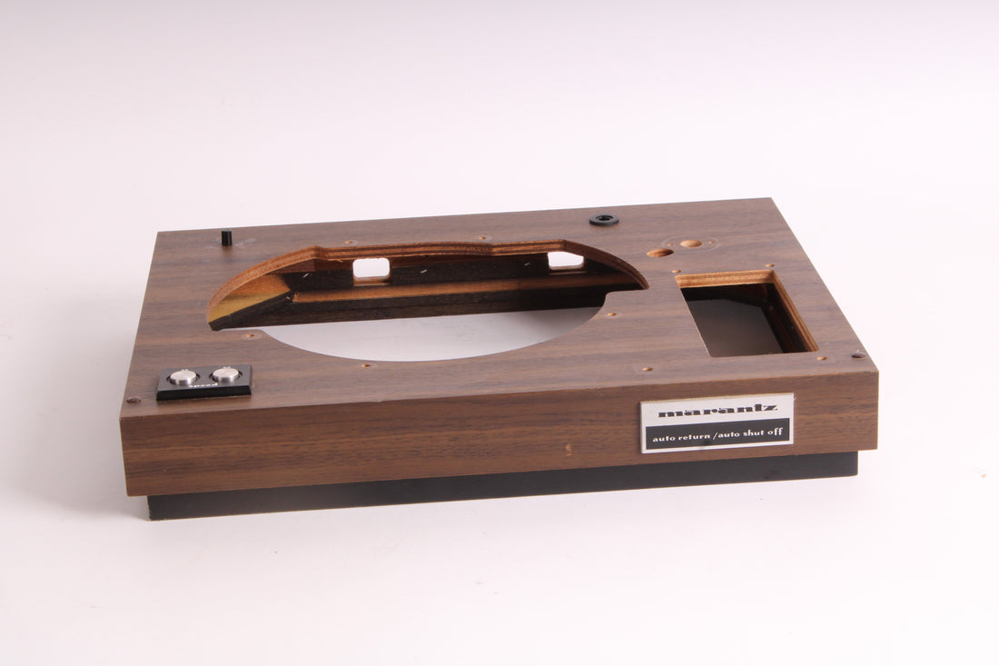 Marantz 6100 Stereo Turntable Parting Out Plinth Walnut Vinyl Veneer ...