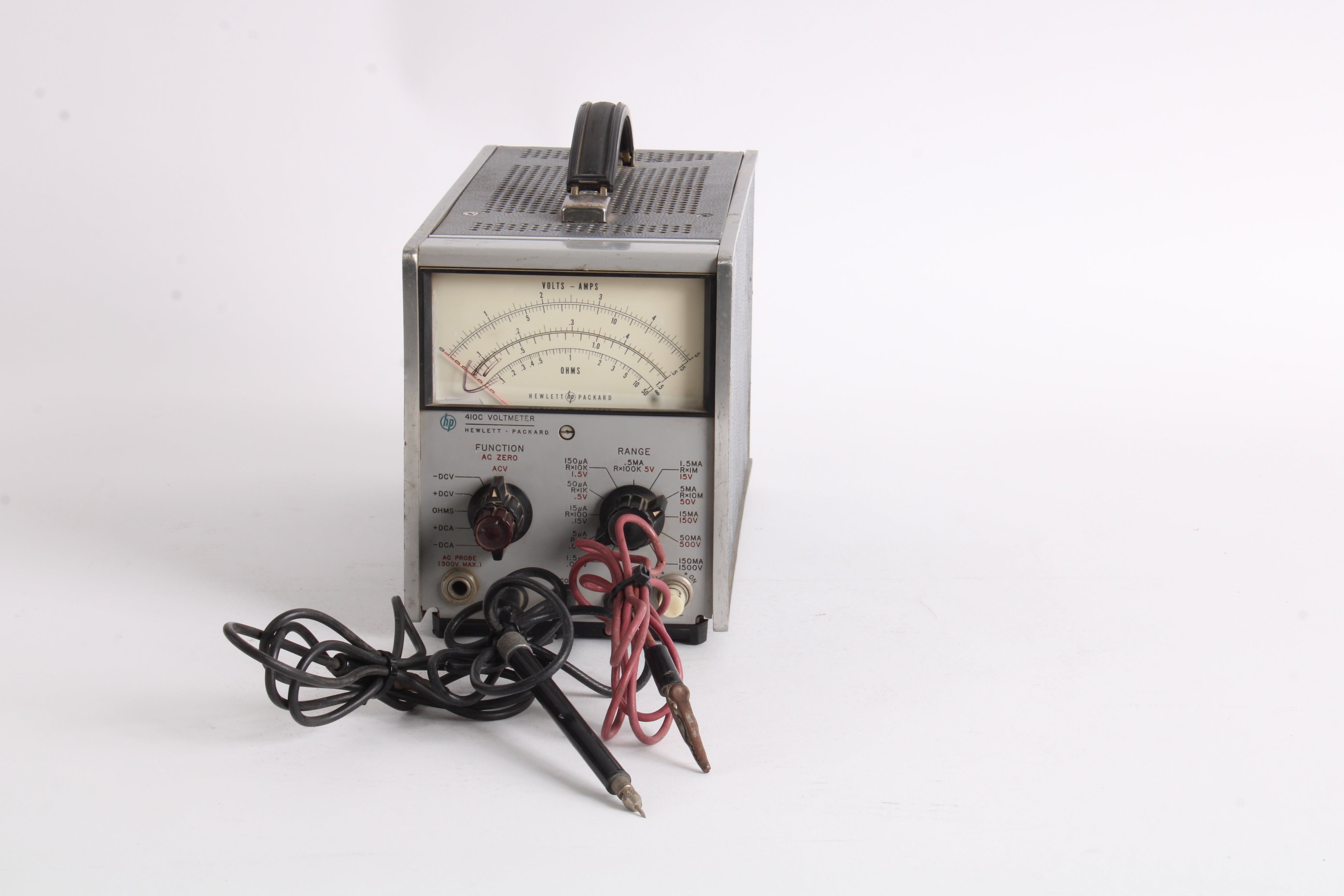 HP Hewlett Packard / Agilent / Keysight 410C Electronic Voltmeter - Gr ...