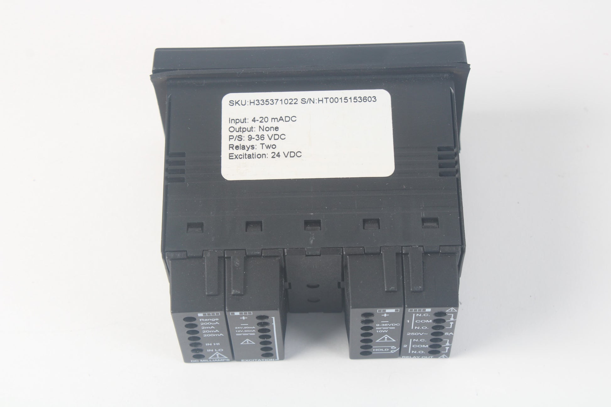 Simpson Electric H335371022 Digital Panel Meters 3.5,9-36VDC,4-20MADC ...