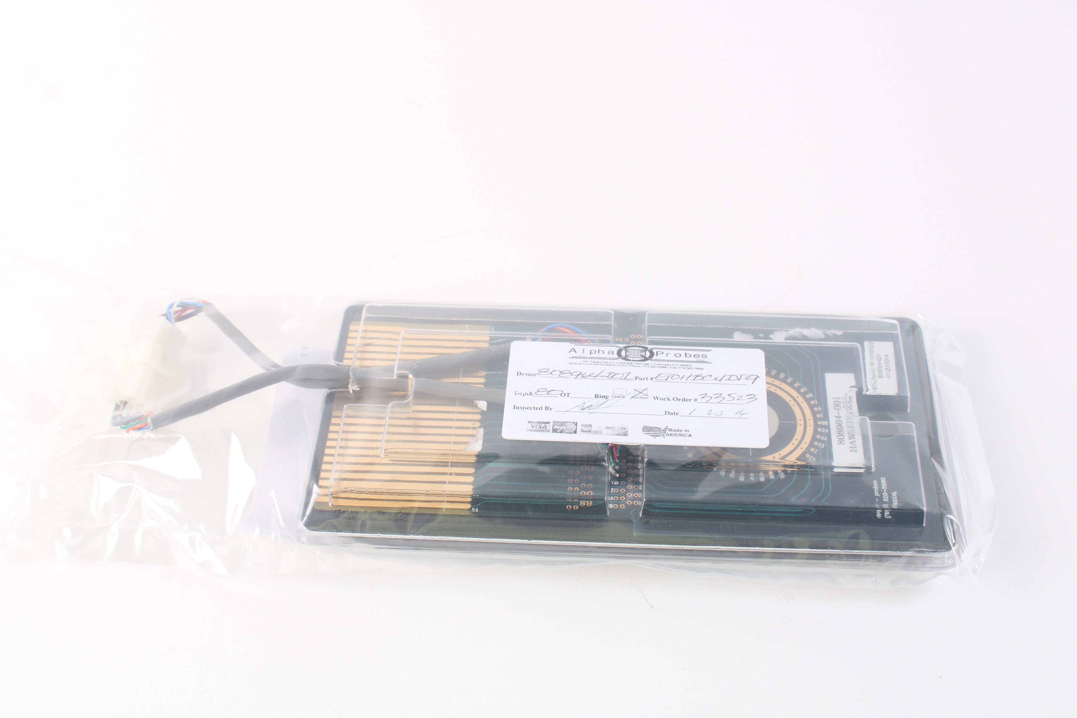 Alpha Probes 808964-001 Probe Card - NEW – NTC Tech