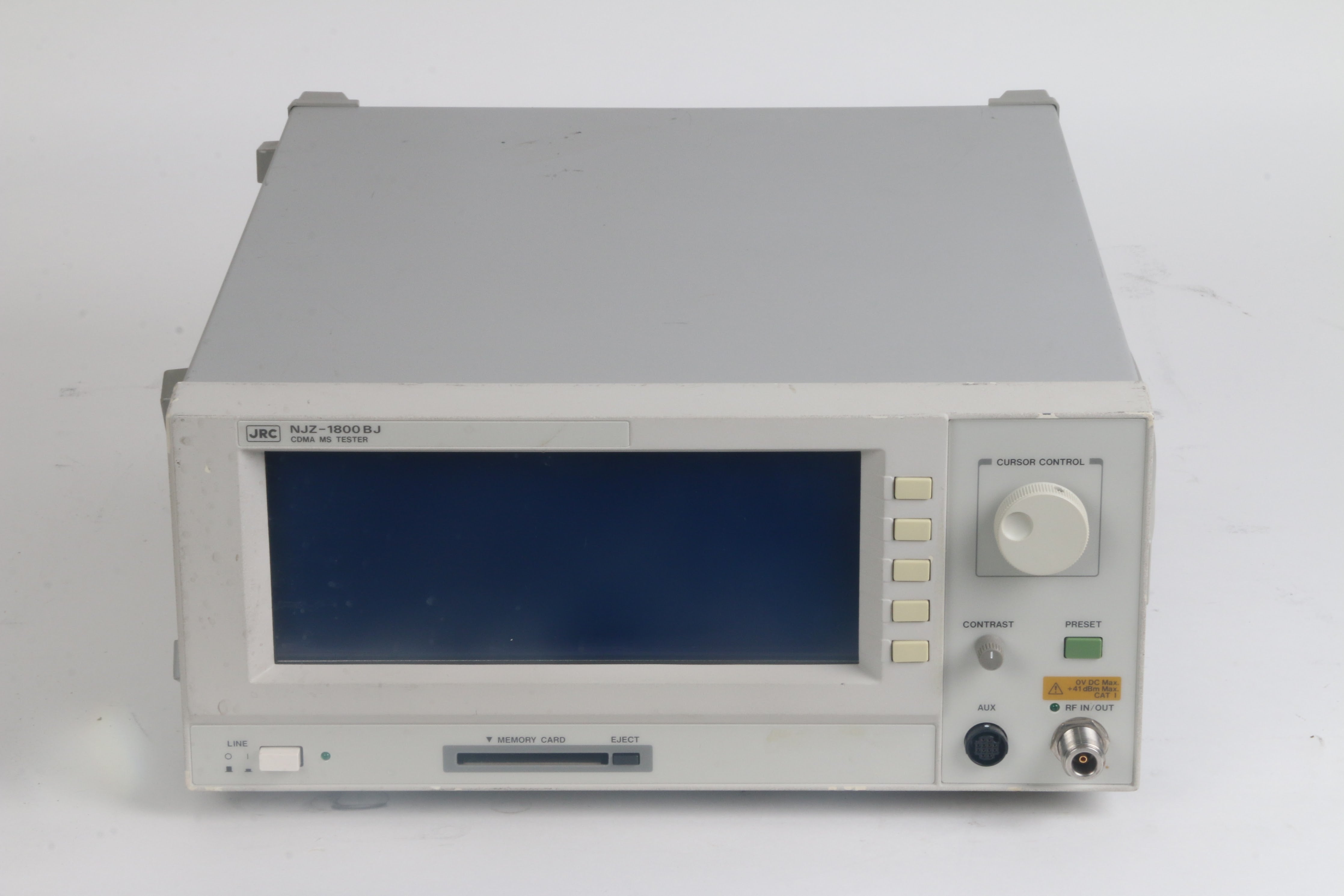 JRC Japan Radio Co NJZ-1800BJ CDMA/AMPS Mobile Station Tester Option 0 ...