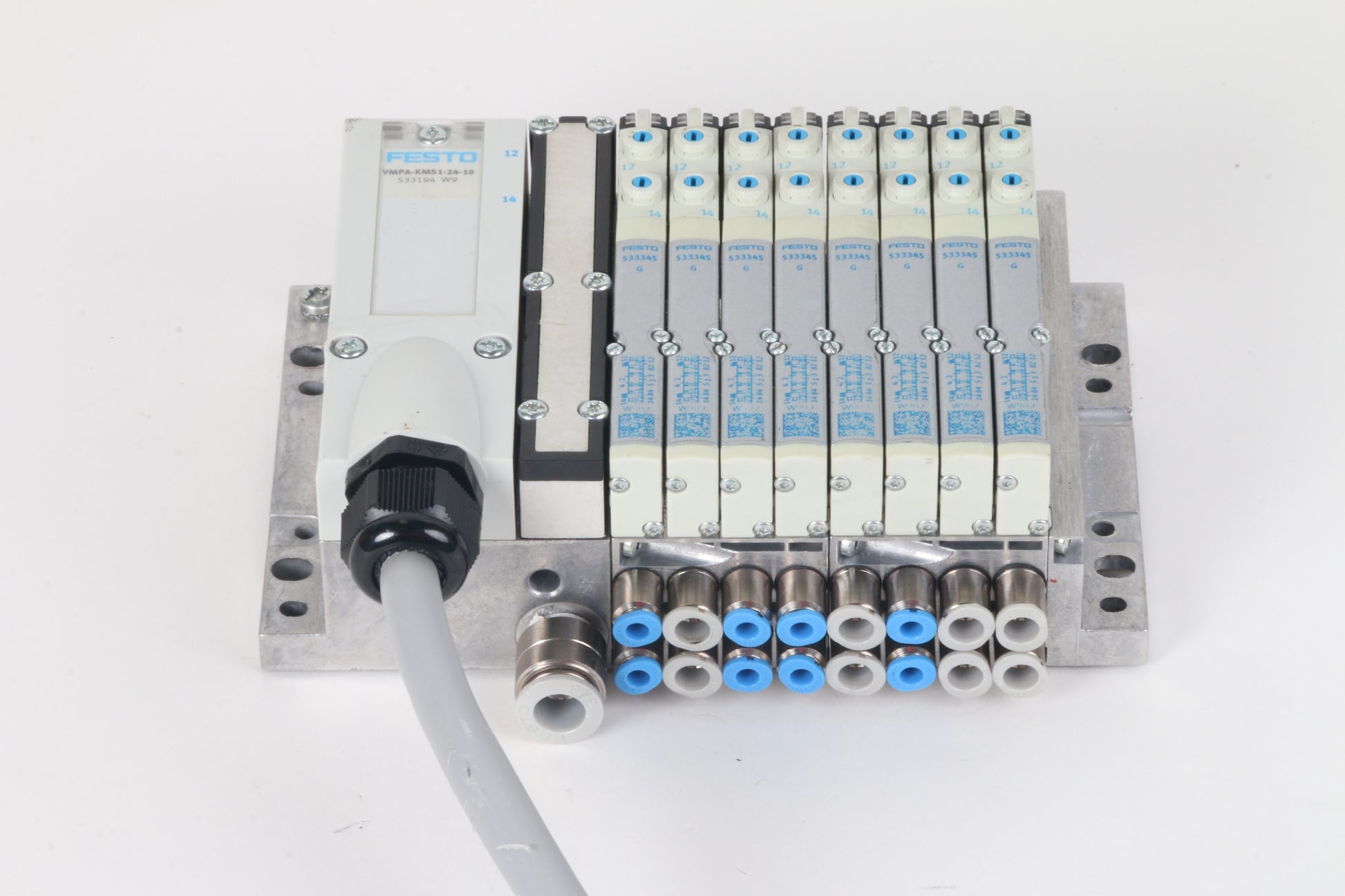 Festo WMPA-KMS1-24-10 Air Valve Assembly 2x VMPA-KMS1-24-10 1x VMPA1-M ...