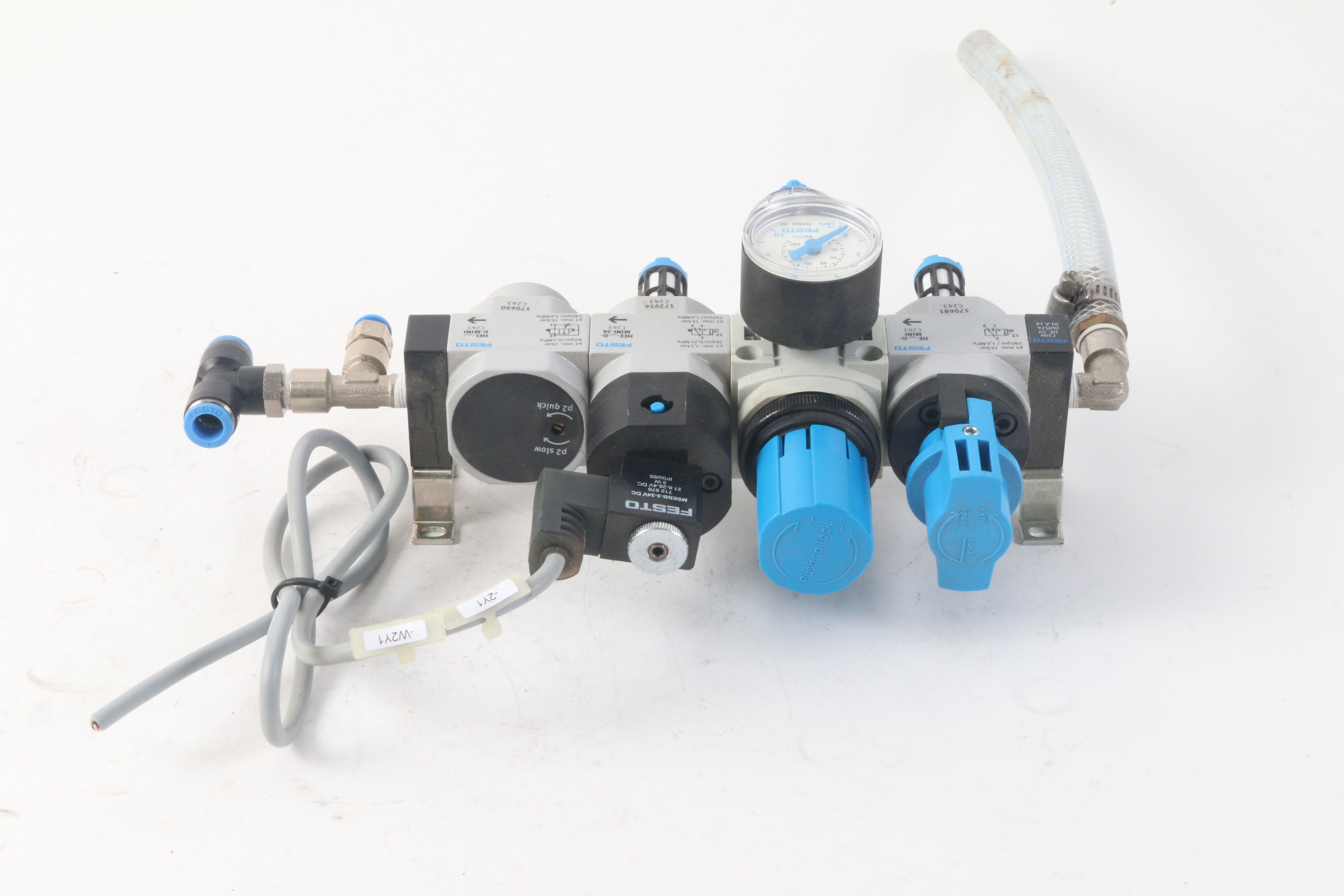 Festo HE-...-D-MINI, LFR-1/8-DB-7-5M-MINI-SA, HEE-...-D-MINI-24, Pneum ...