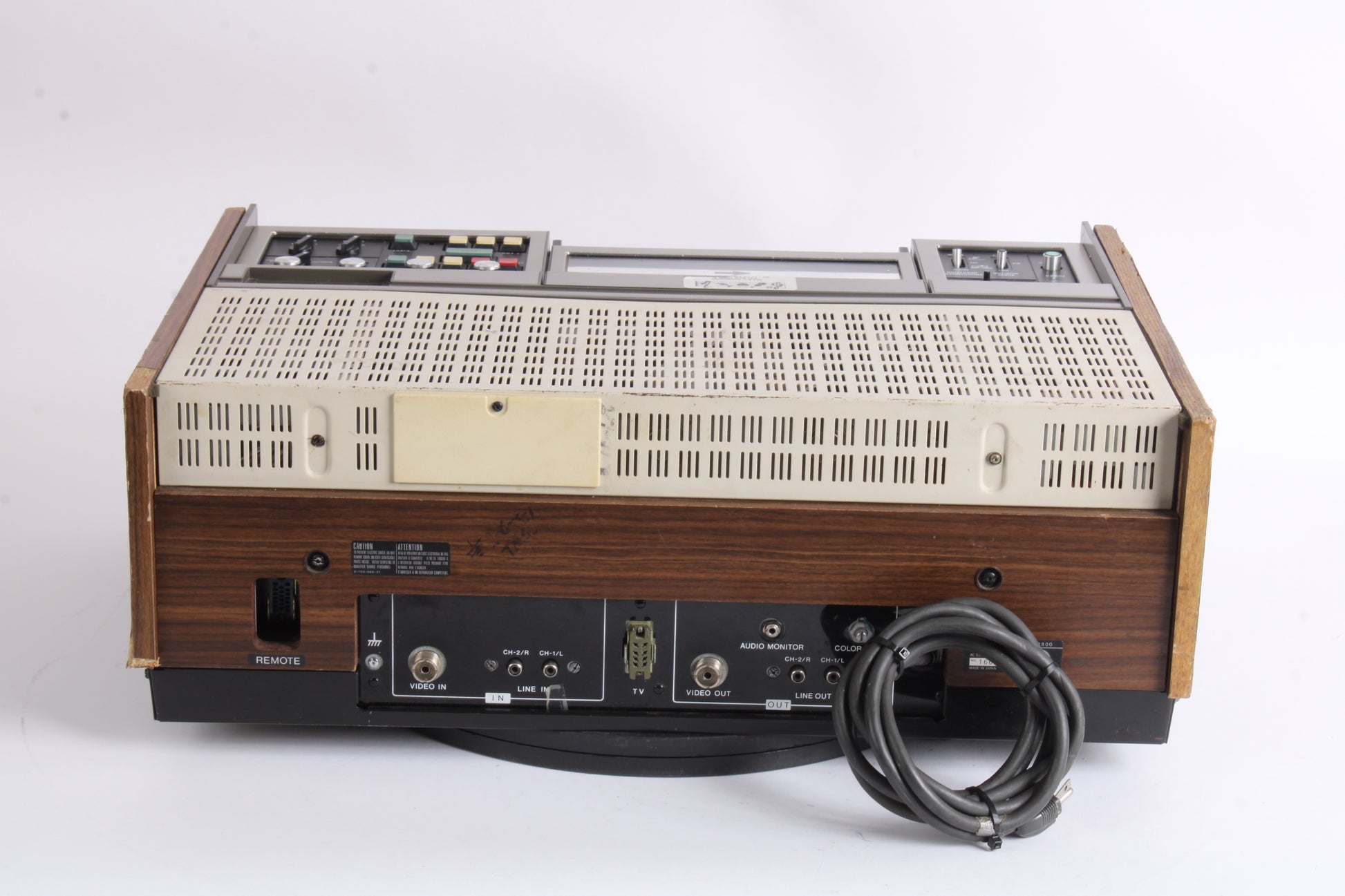 Sony U-Matic VO-2800 Video Cassette Recorder - AS IS Parts or Repair ...