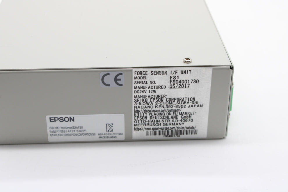 Seiko Epson FS1 Force Sensor Interface Box – NTC Tech