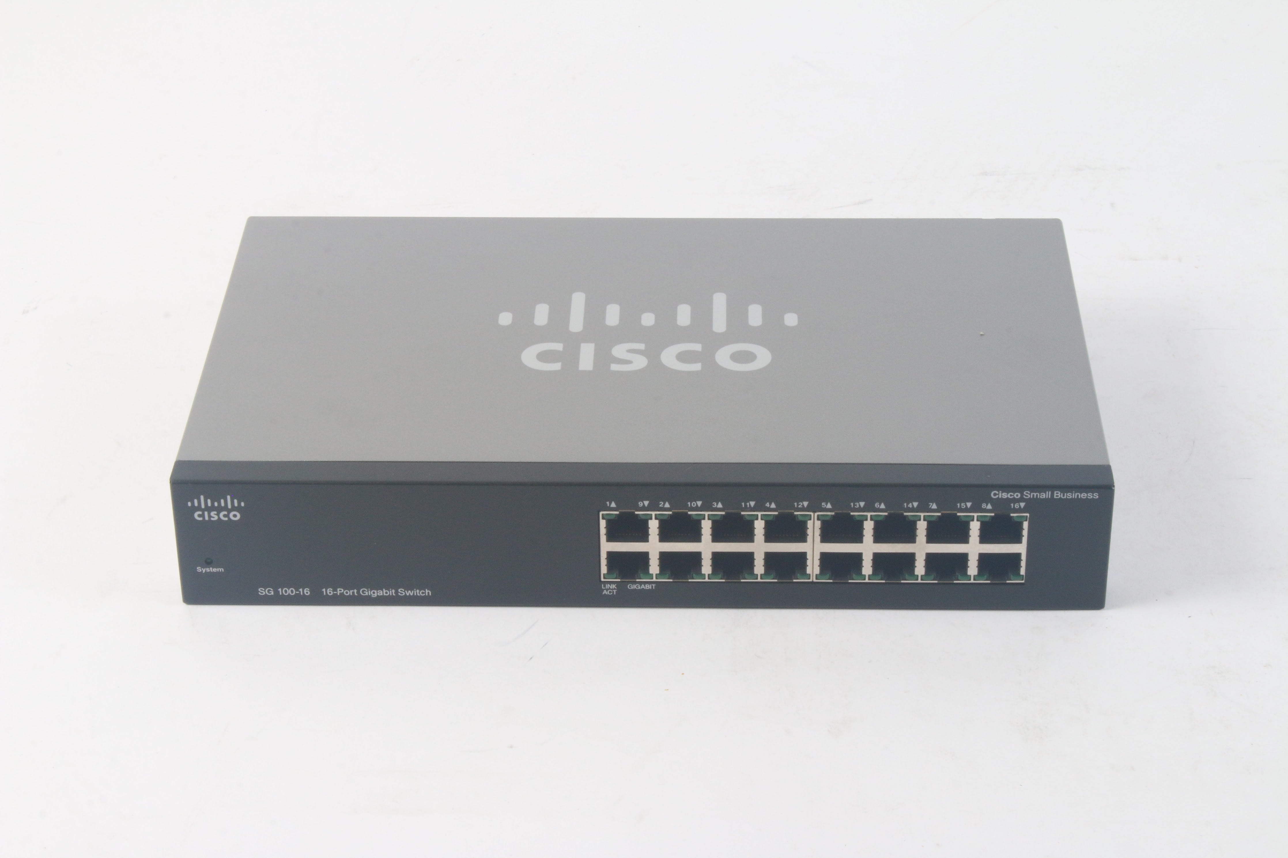 Cisco Small Business SG100-16 v1 16 Port Unmanaged Gigabit Switch V1 ...