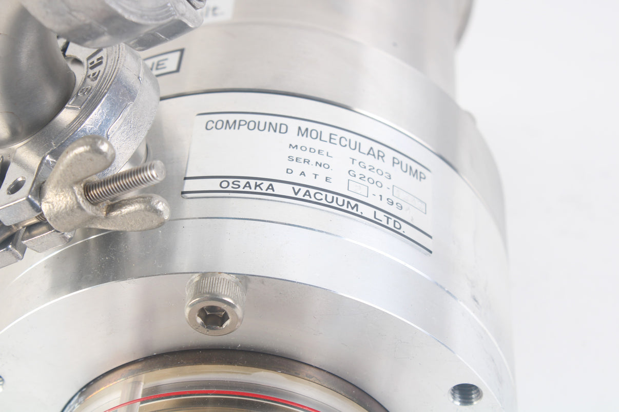 Osaka TG203 Compound Molecular Pump – NTC Tech