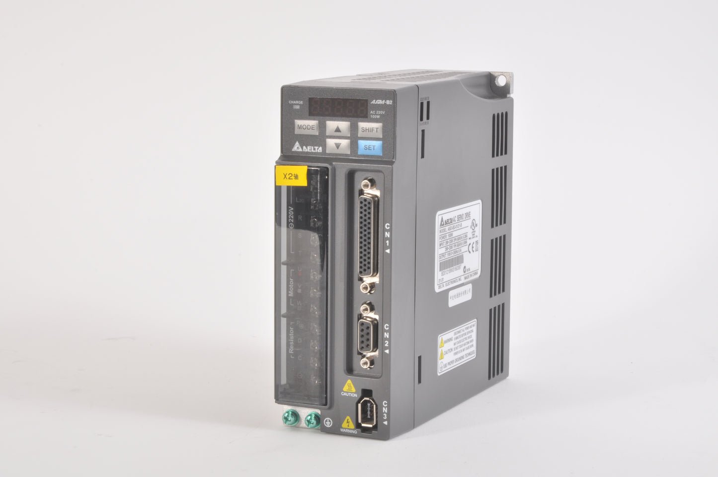 Delta ASD-B2-0121-B AC 220V 100W Servo Drive – NTC Tech