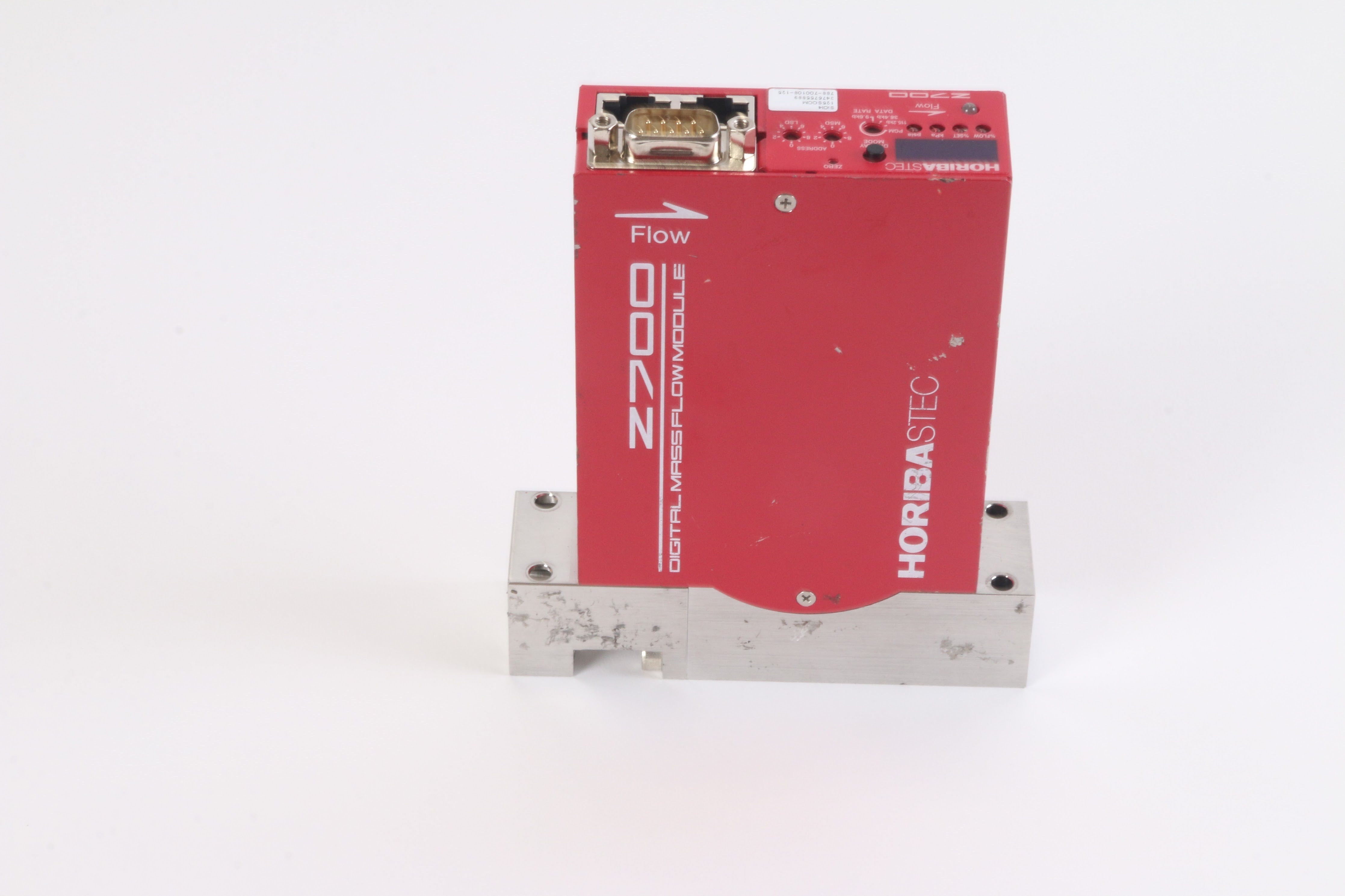 Horiba Stec SEC--Z719JX Gas SiCI4 Flow Rate 125SCCM Mass Flow Controll ...