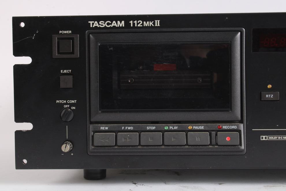 Tascam 112MKII Pro Cassette Deck – NTC Tech