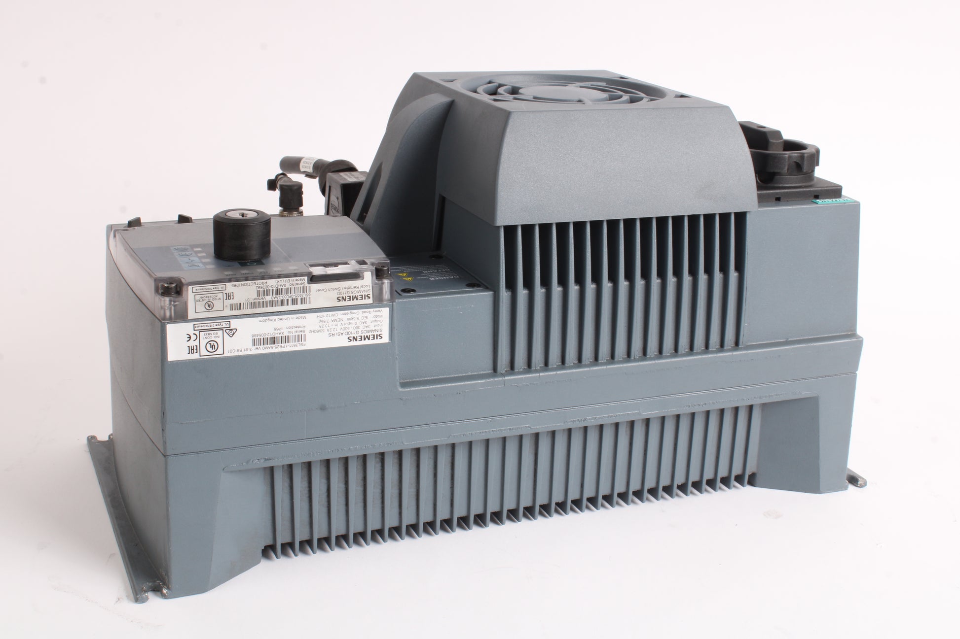 Siemens 6SL3511-1PE25-5AM0 SINAMICS G110D ASi AC Drive With 6SL3555-0P ...