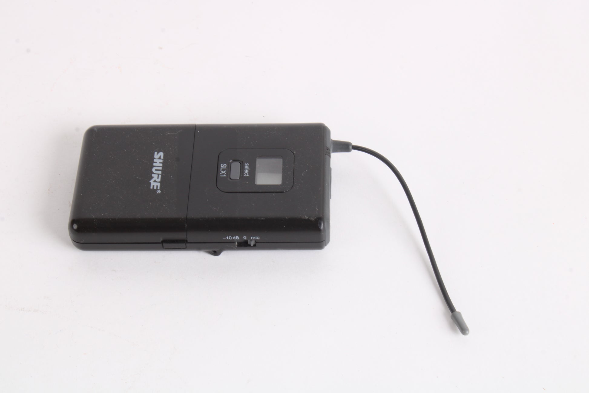 Shure SLX1 Wireless Bodypack Transmitter H5 Band 518 - 542 MHz - Fair ...