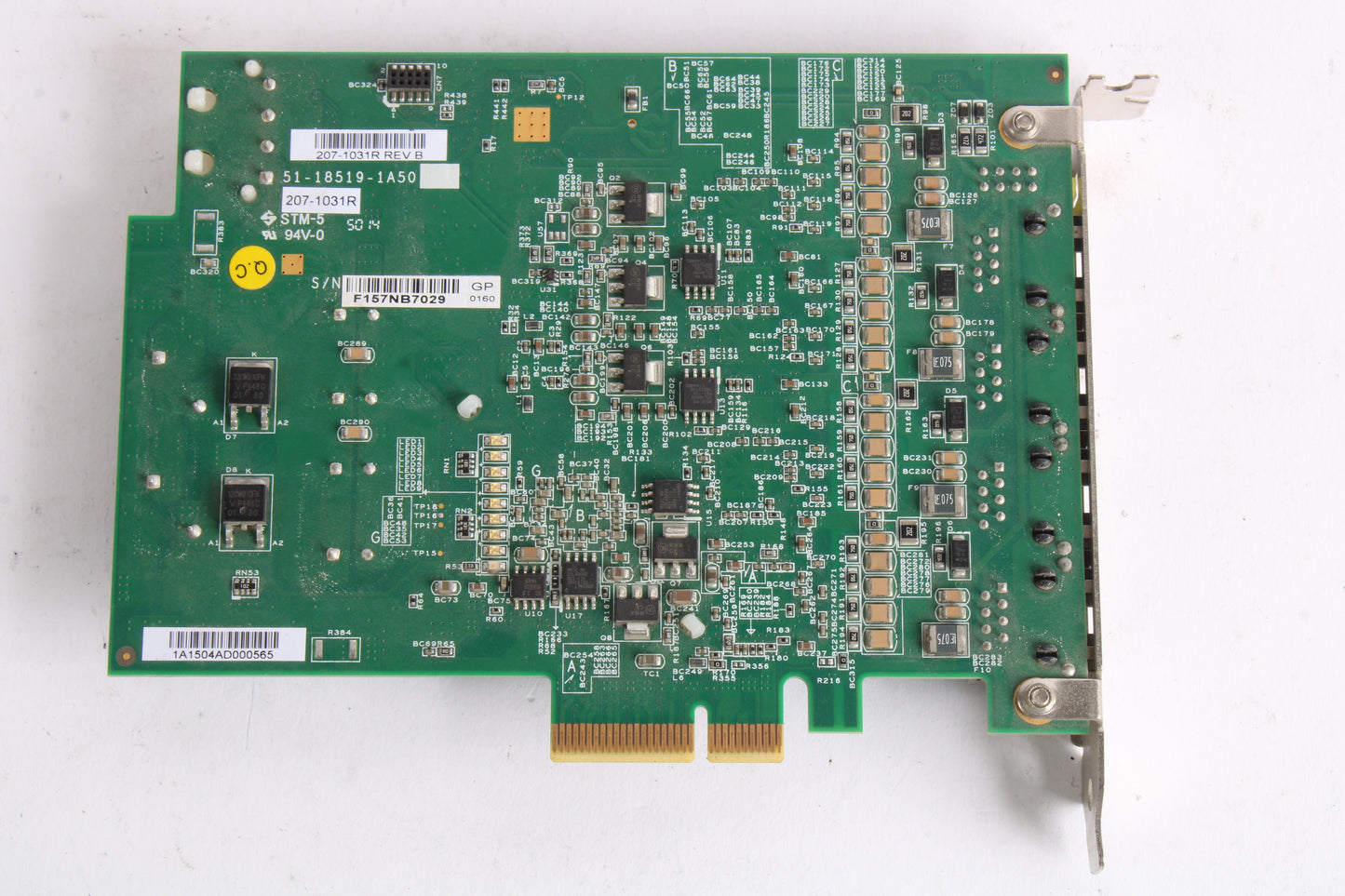 Cognex CFG-8704E-10-0001 PCI Express Frame Grabber Card 825-10027-1R R ...