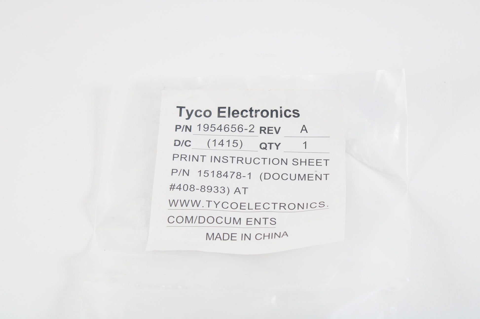 Tyco Electronics 1954656-2 Plug Modular Connector Position Shielded Ca ...