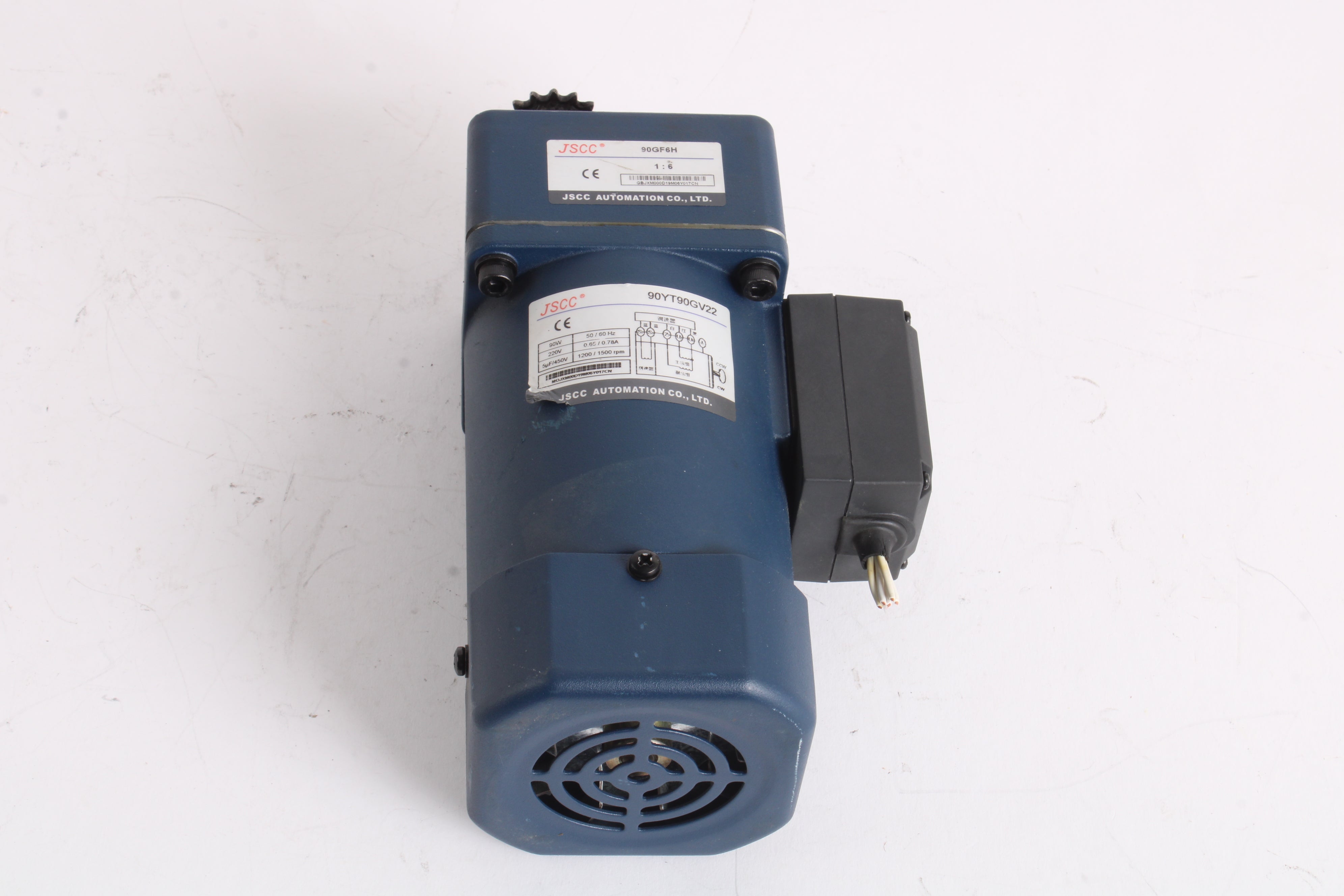 JSCC 90YT90GV22 Servo Motor With JSCC 90GF6H Gear Head – NTC Tech