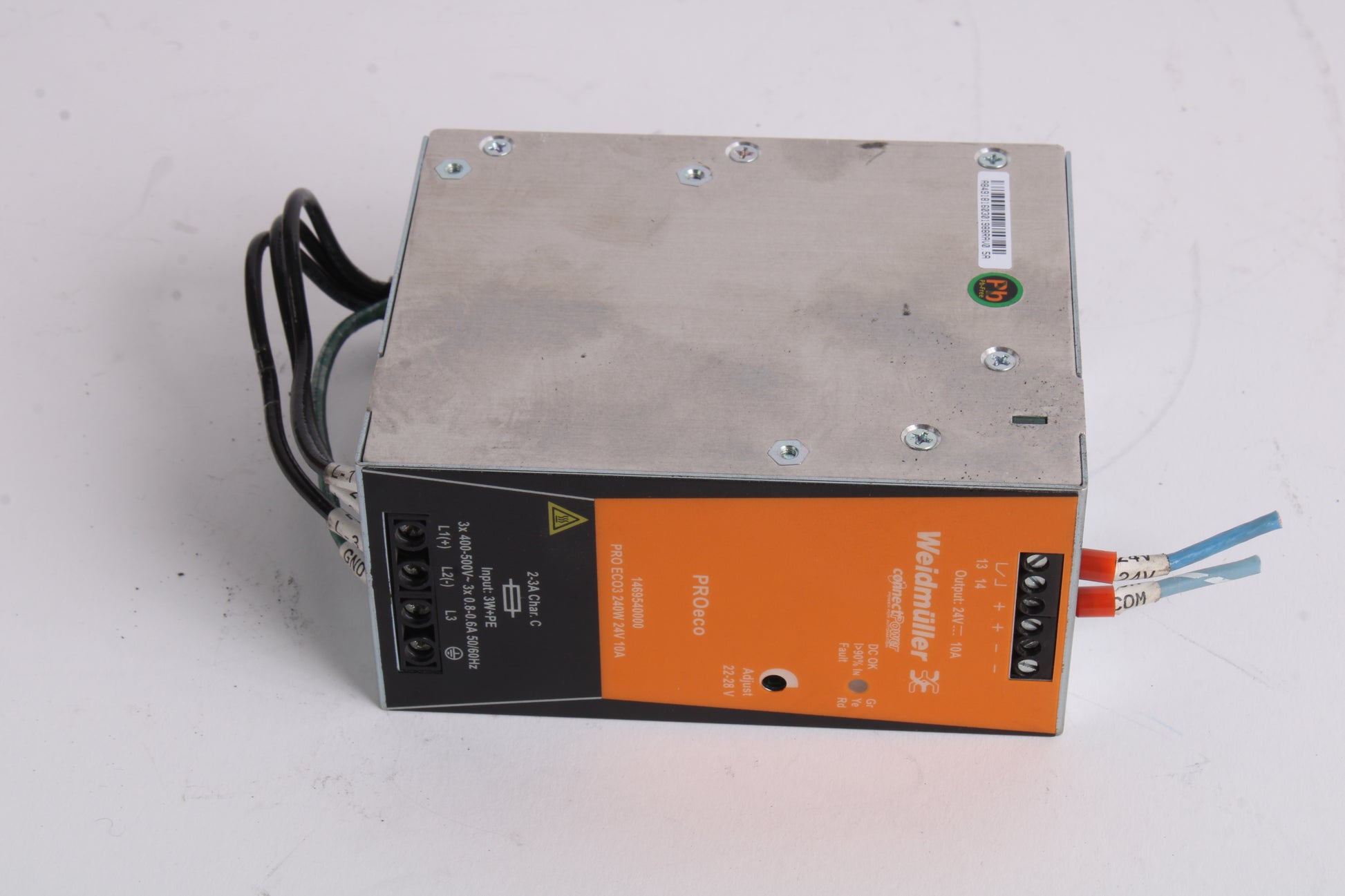 Weidmuller PRO ECO3 1469540000 AC/DC DIN Rail Power Supply – NTC Tech