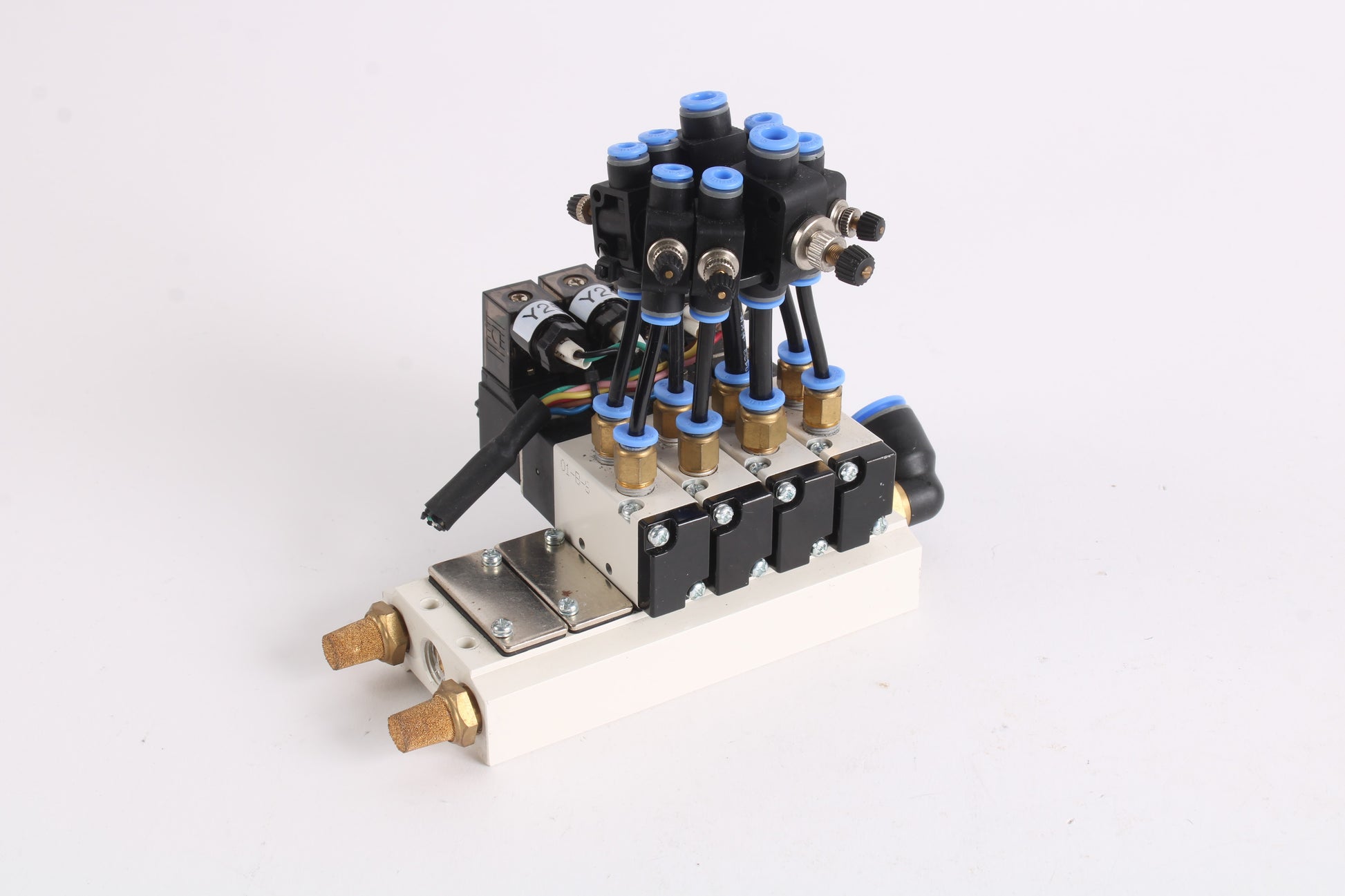 Airtac 4x: 4V110-06 Solenoid Air Valve W/ Extended Manifold – NTC Tech