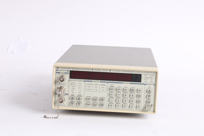 Stanford Research Systems SRS Model CG635 Synthesized Clock Generator ...