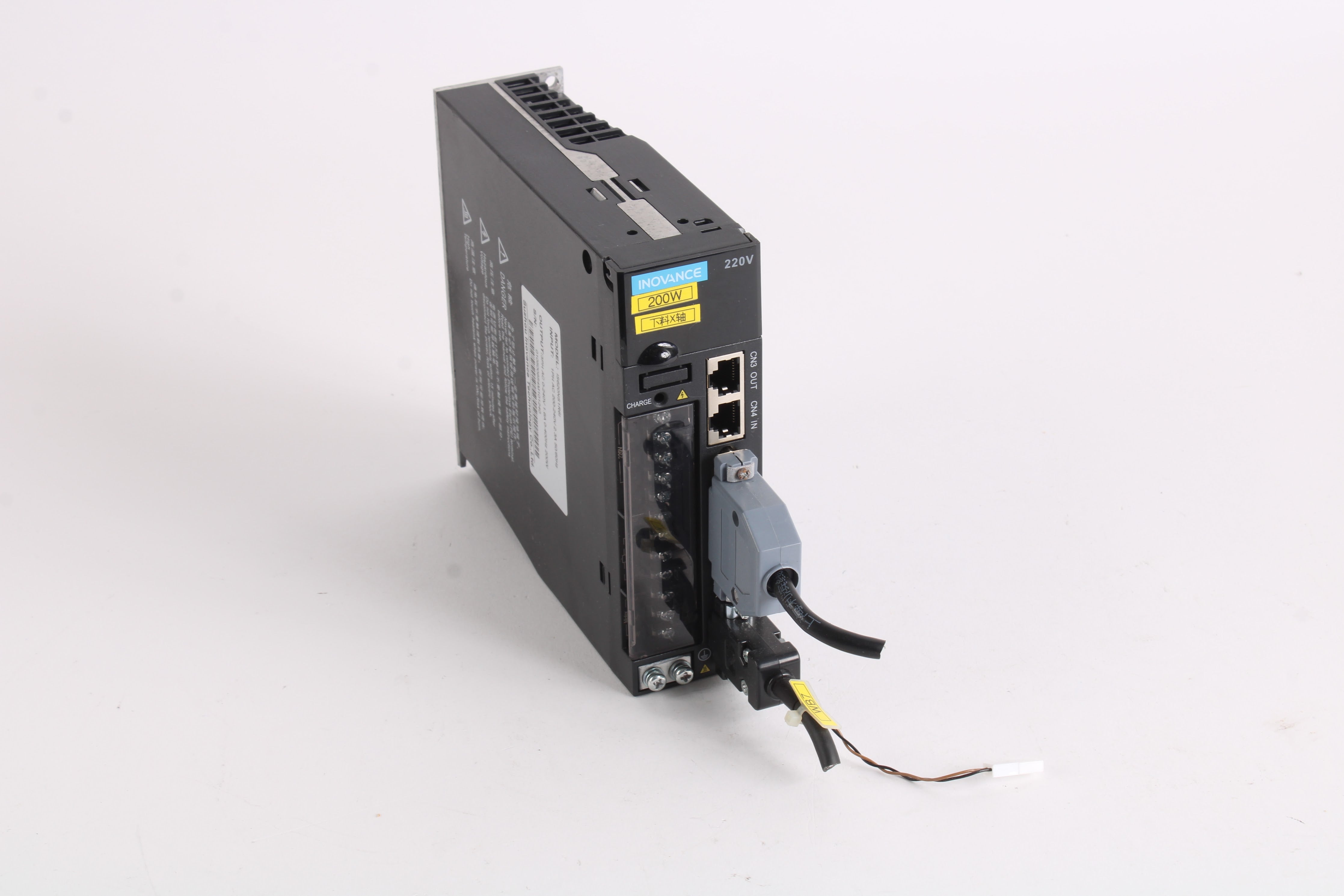 Suzhou Inovance IS620NS1R6I 3PH AC 0-240V 1.6A 0-400Hz 200W Servo Driv ...