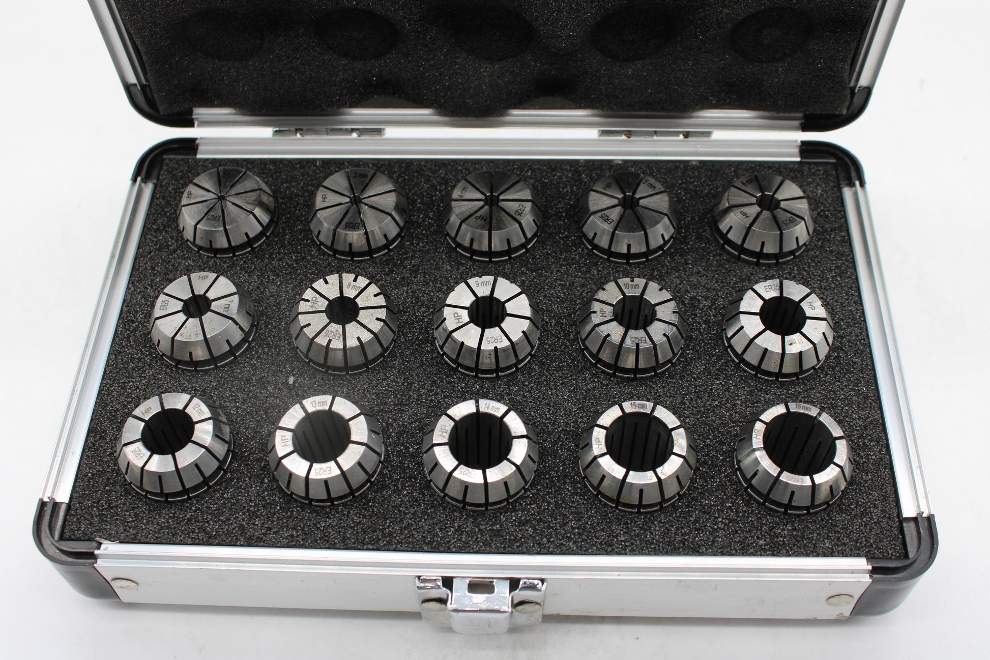 Haas ER Collet Set 04-0101 ER25 Collet Kit 15 Piece – NTC Tech