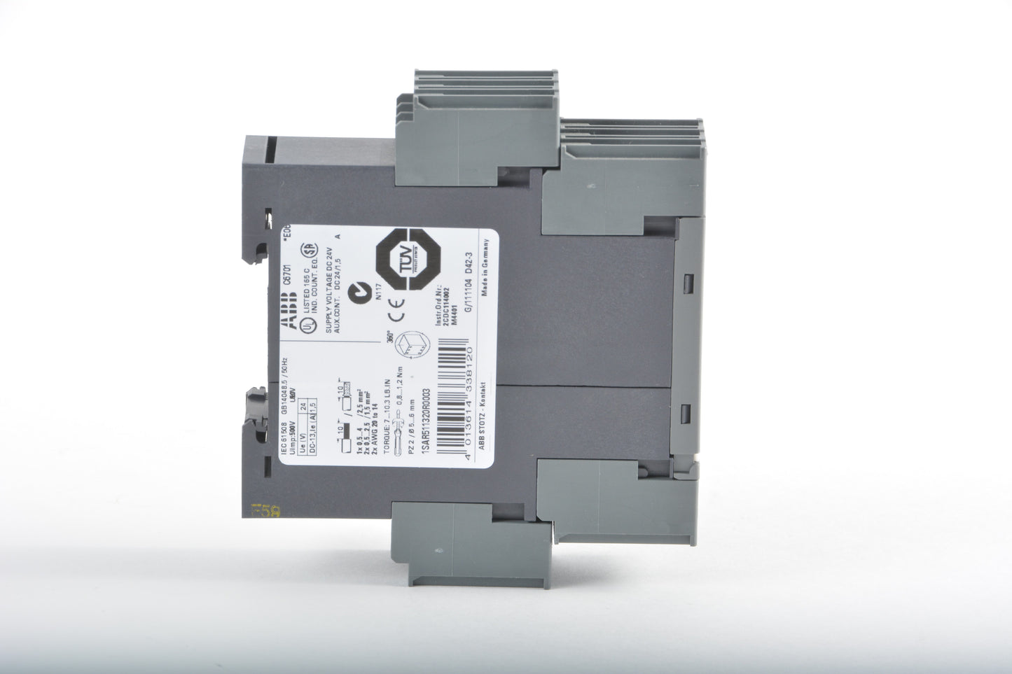 ABB C6701, 1SAR511320R0003 24V Safety Relay – NTC Tech