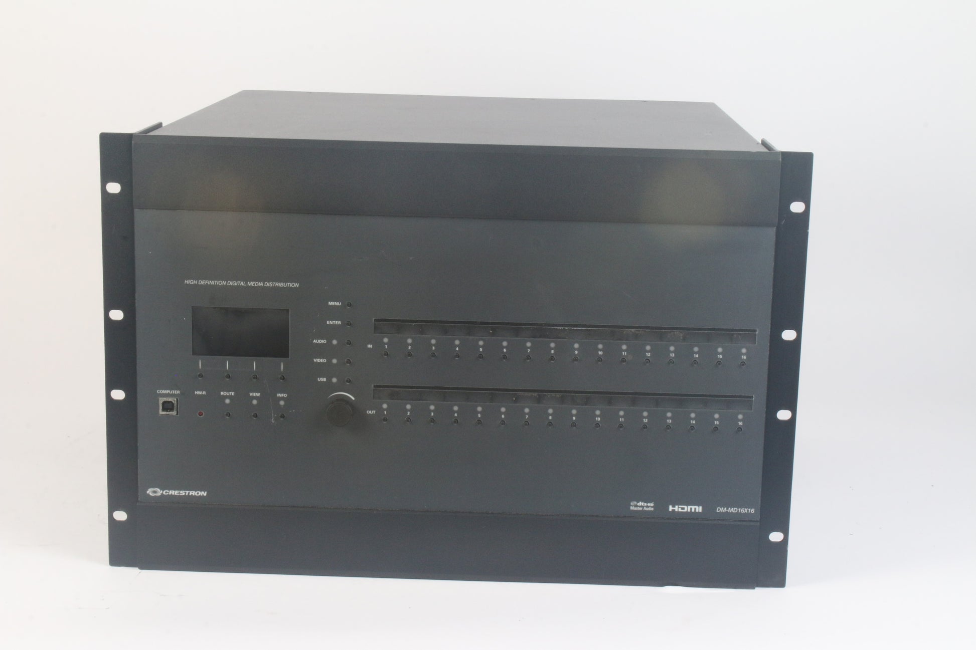 Crestron DM-MD16X16 Digital Video Switcher W/ 11 DMC-CAT 1 DMCO-2230 1 ...