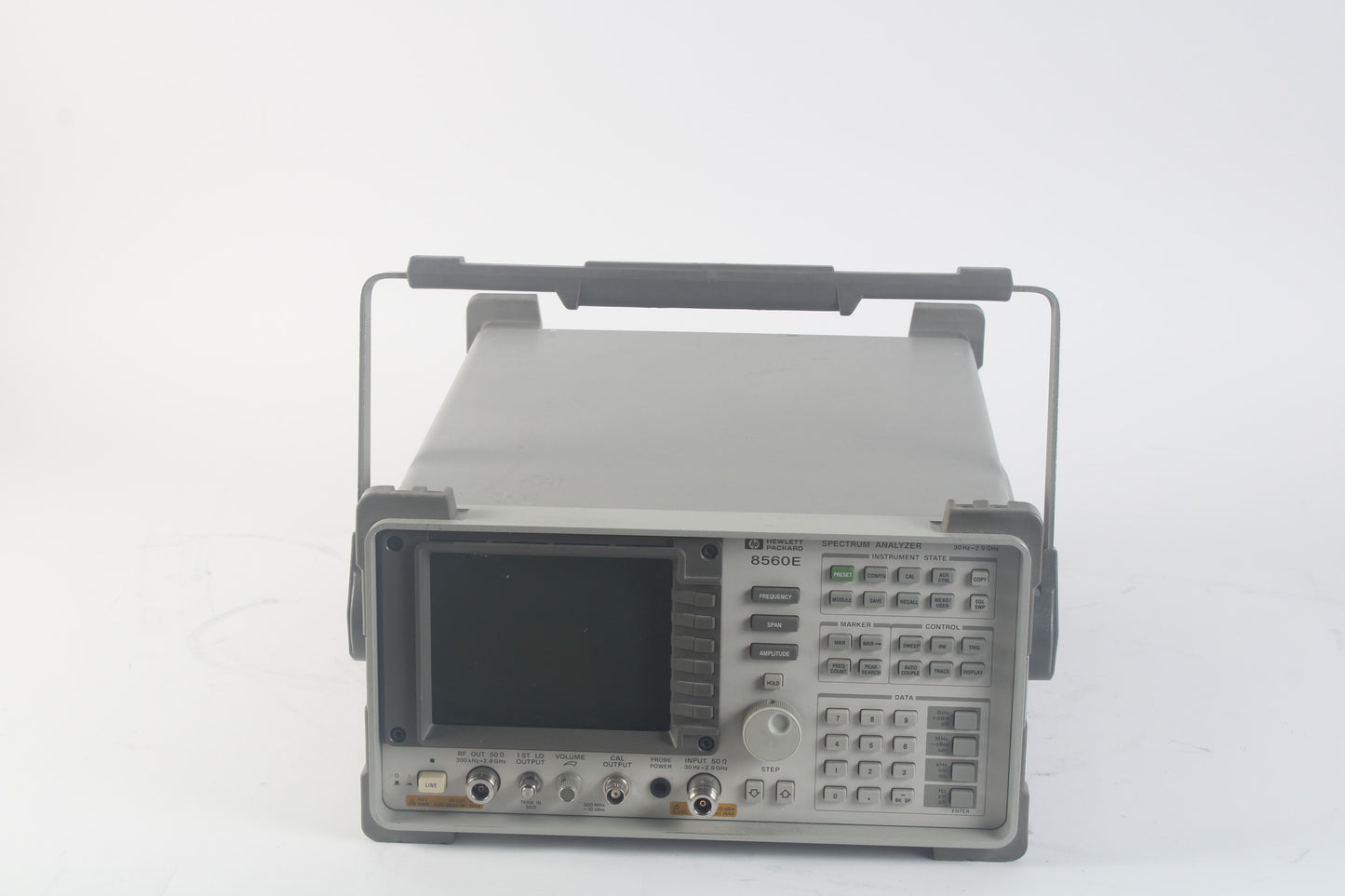 HP / Agilent / Keysight 8560E RF Spectrum Analyzer 30Hz-2.9GHz 002 Tra ...